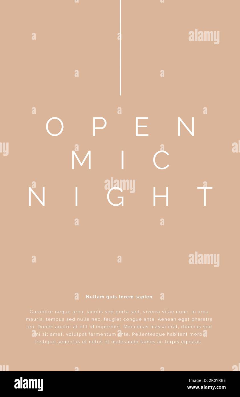 Open mic night hi-res stock photography and images - Alamy