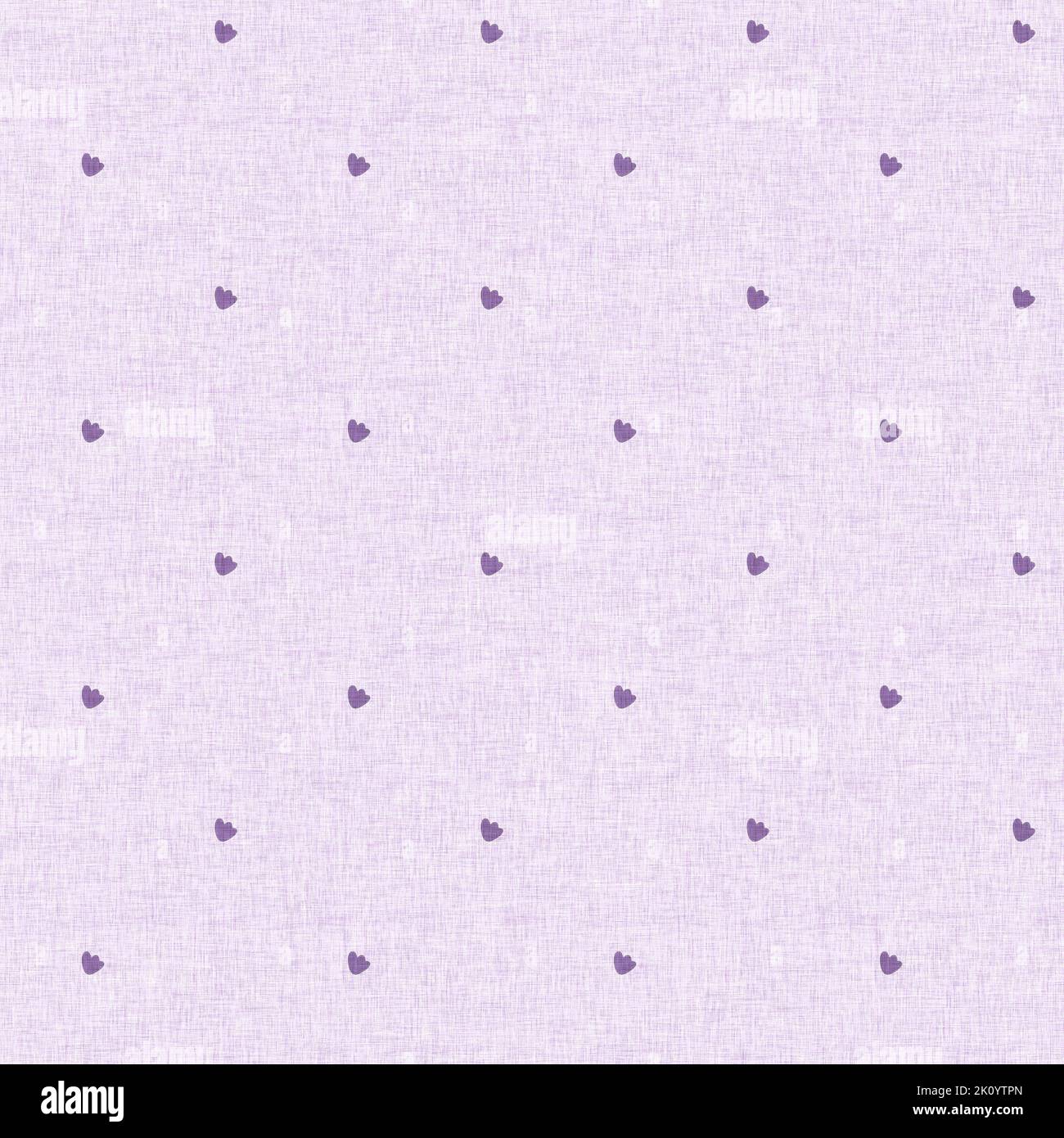 Gender neutral love heart seamless raster background. Simple purple ...