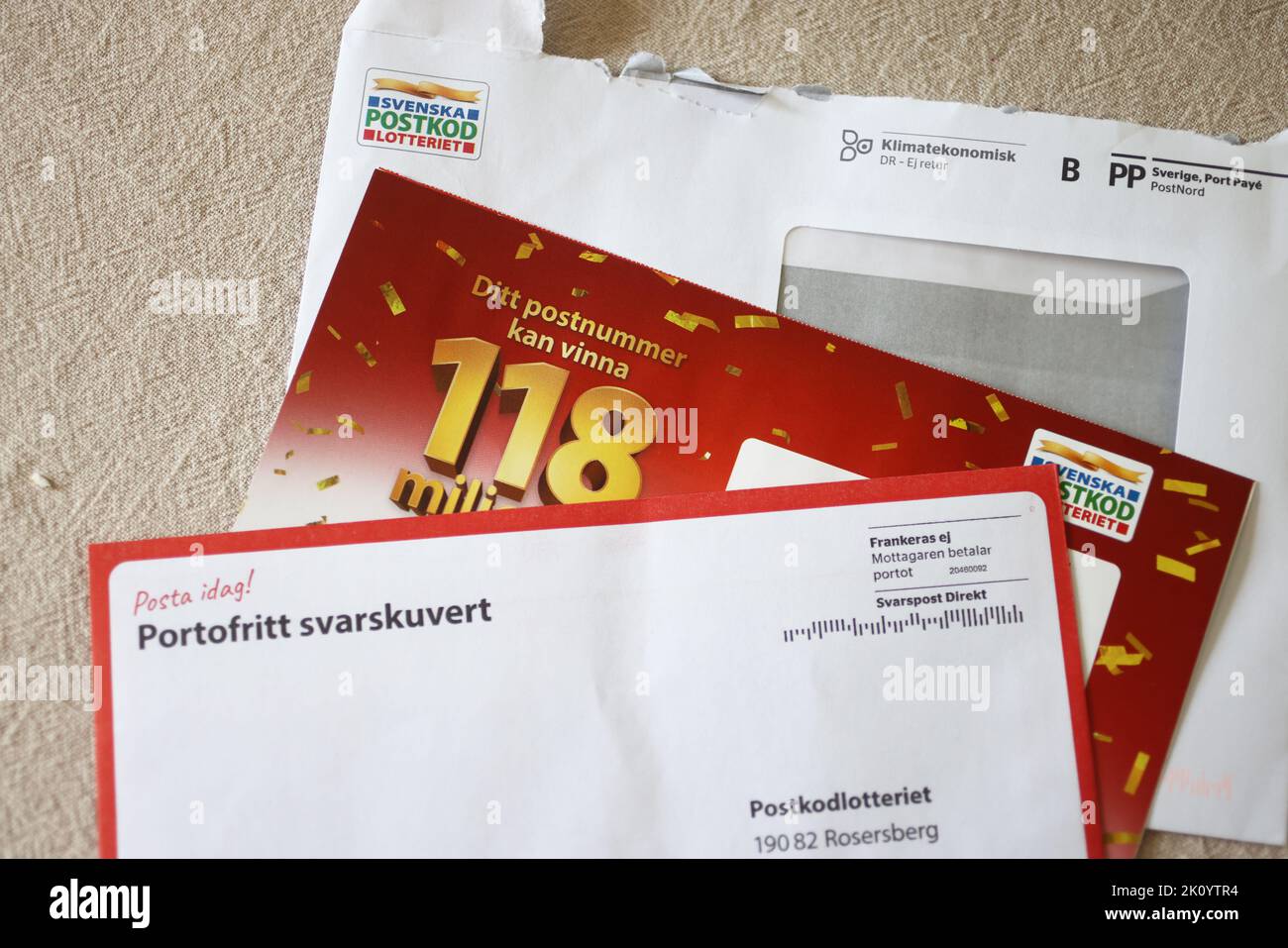 Information about Svenska Postkodlotteriet (The Swedish Postcode ...