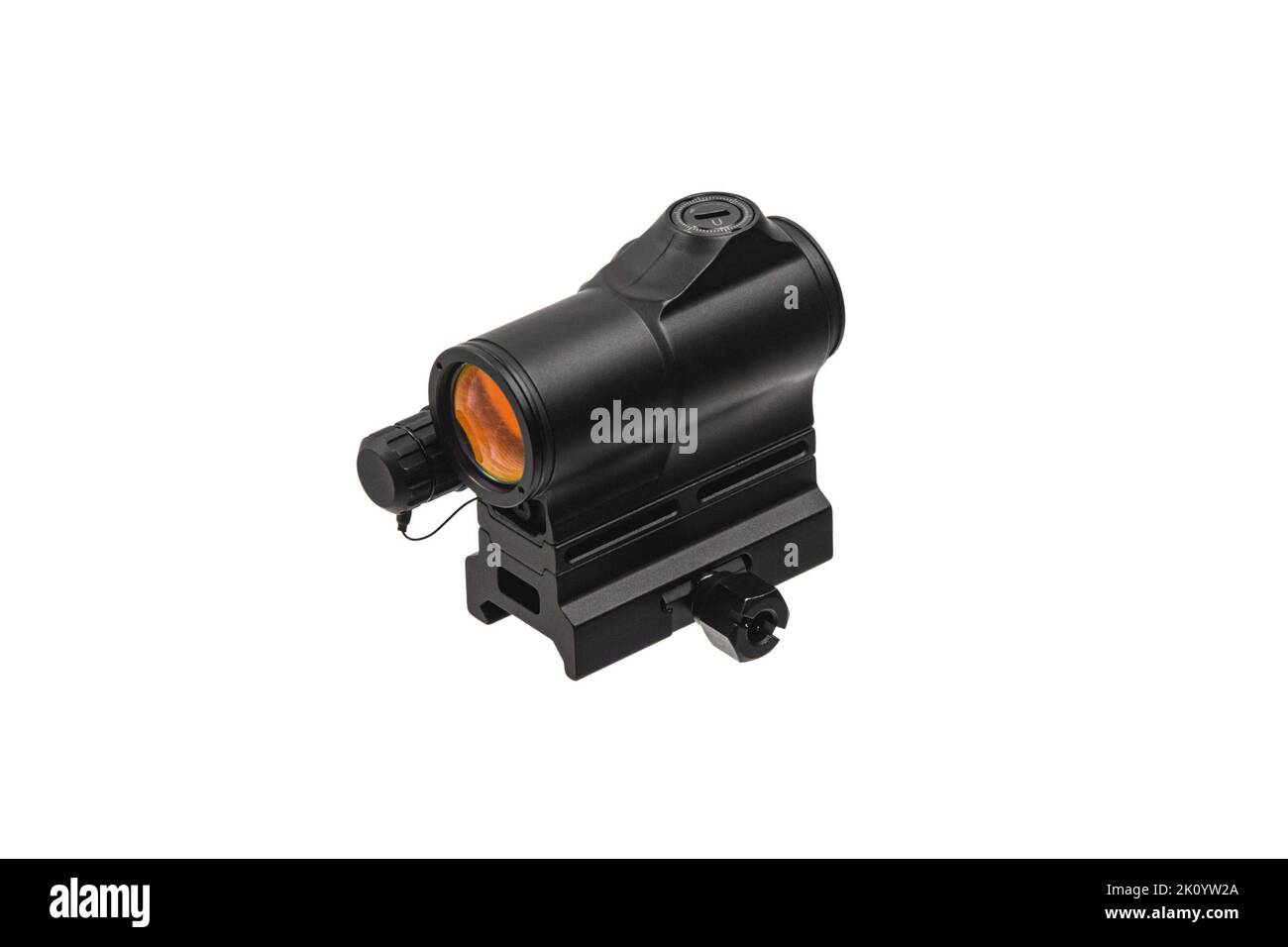 Modern optical collimator sight. Aiming device for shooting at short ...