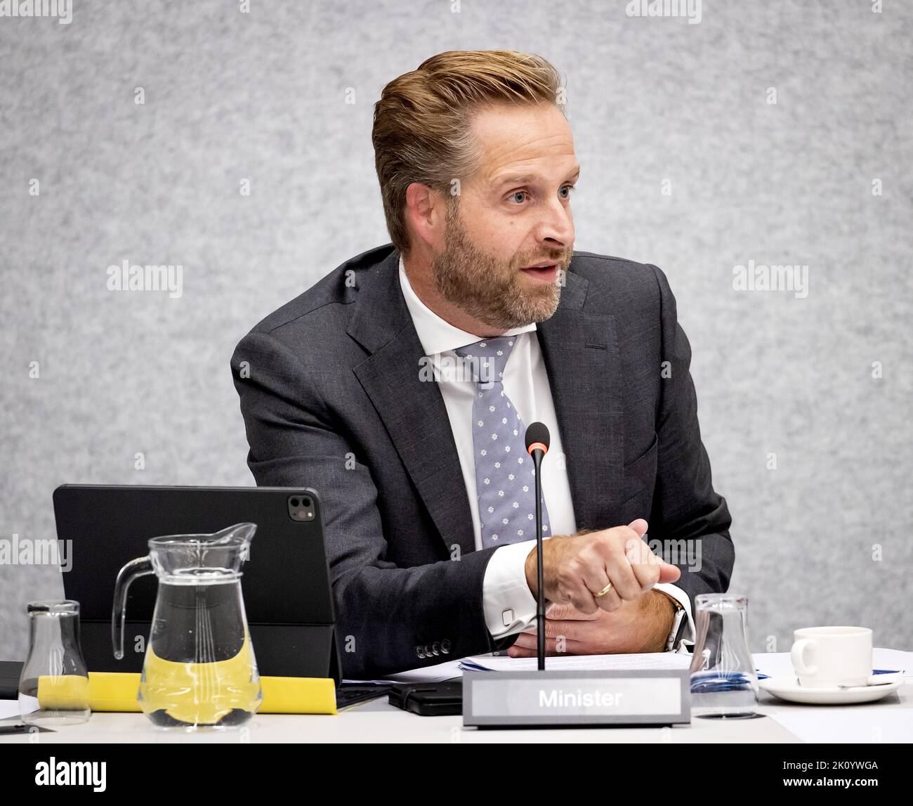 2022-09-14 16:20:38 THE HAGUE - Hugo de Jonge, Minister for Housing and ...