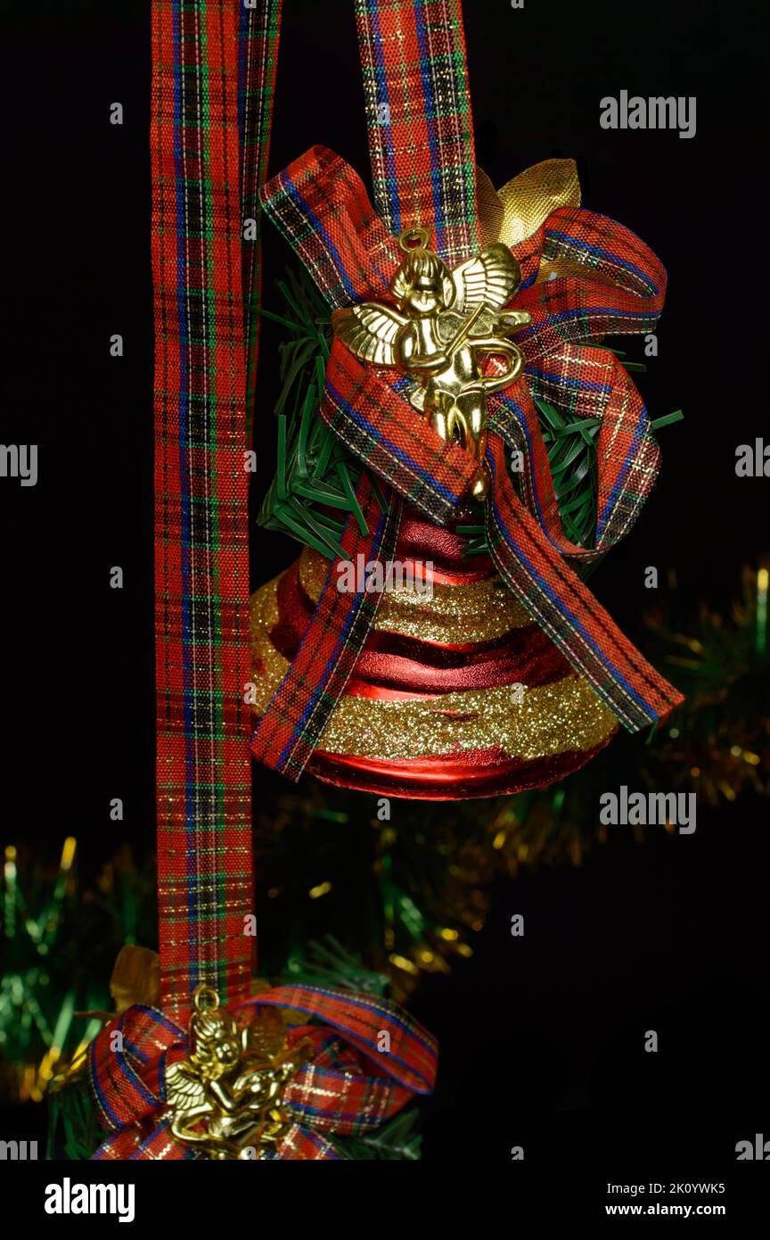 Hanging jingle bells hi-res stock photography and images - Alamy