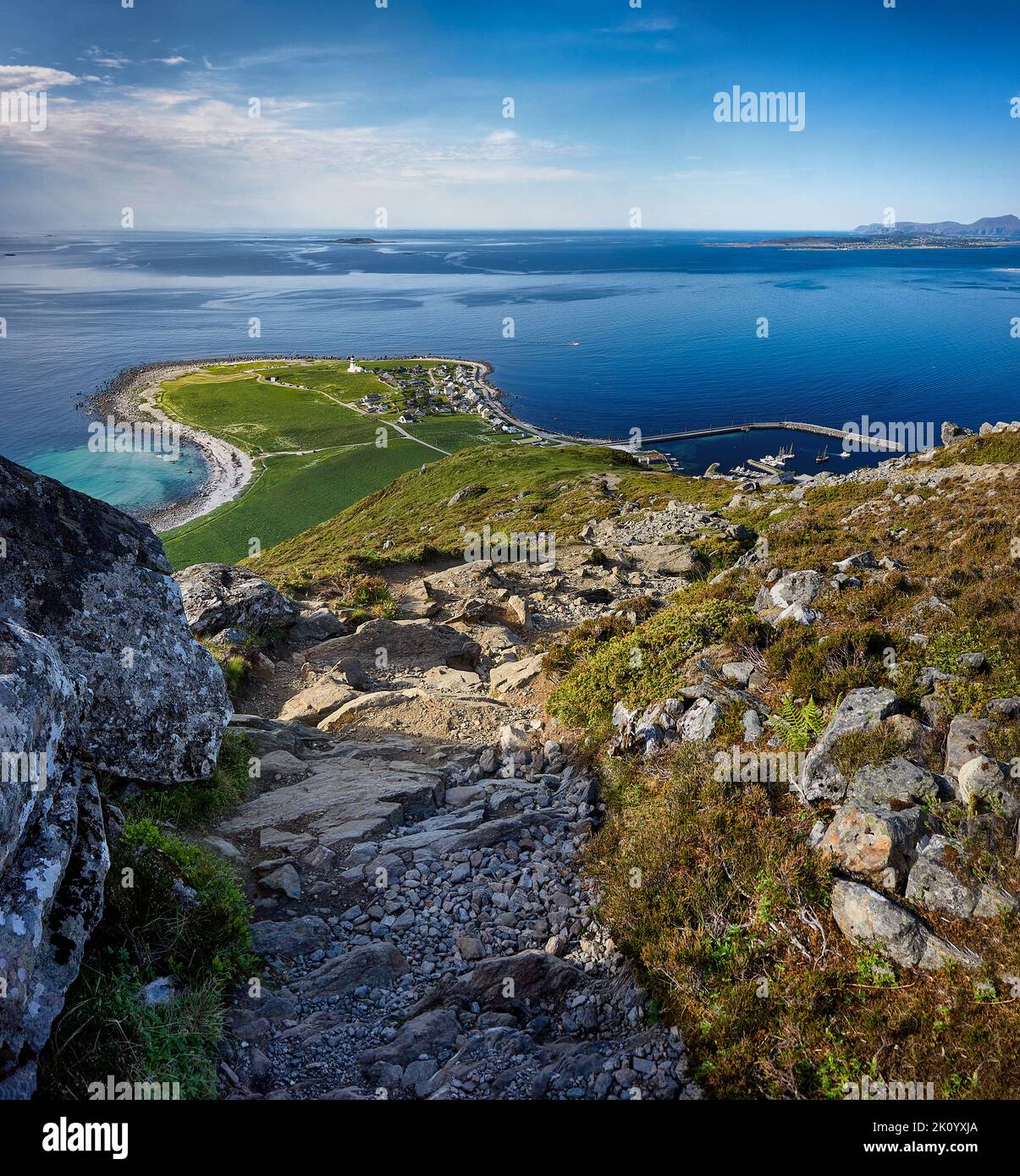 Alnes on Godøy, Sunnmøre, Møre og Romsdal, Norway Stock Photo - Alamy
