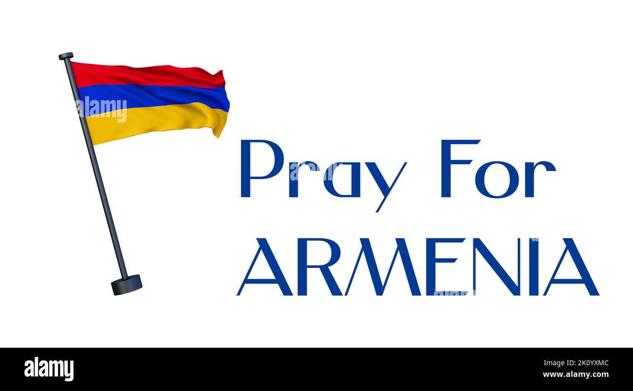 Pray for Armenia, Stand with Armenia, stop war in Armenia, 3D work and ...