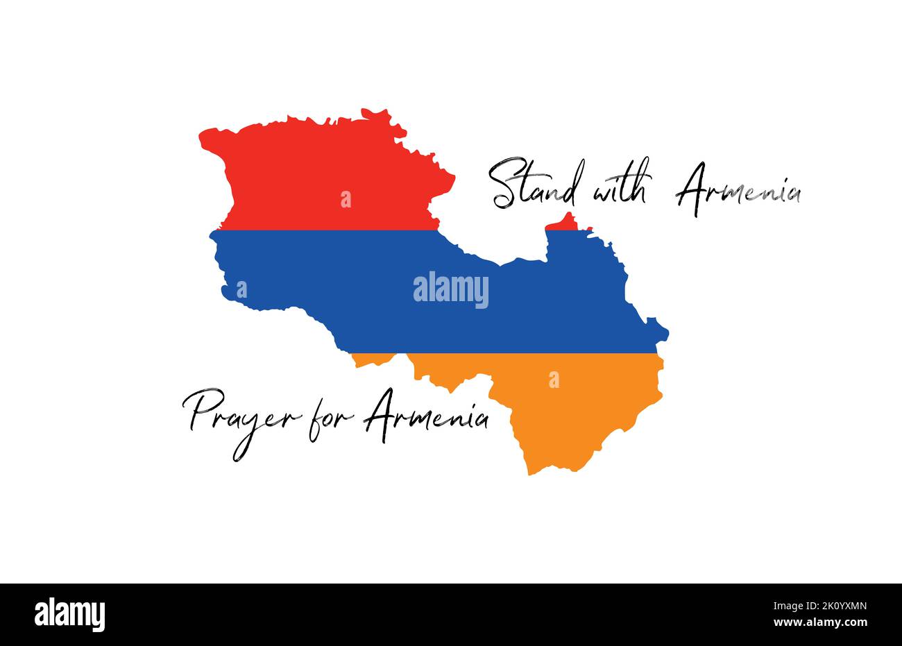 Armenia map flag in Cut Out Stock Images & Pictures - Alamy