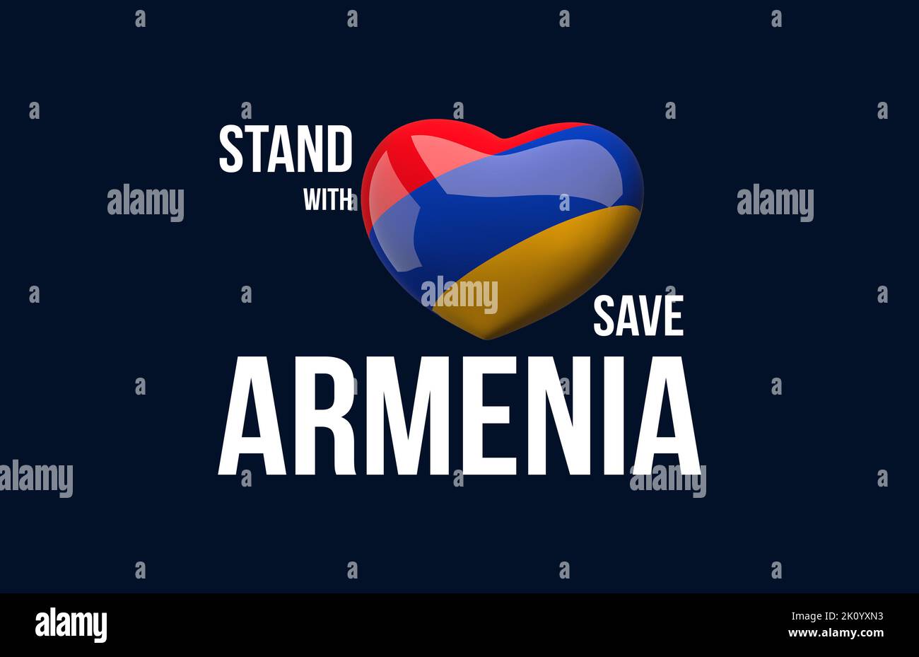 Stand with Armenia, Save Armenia, stop war in Armenia, 3D work and 3D ...