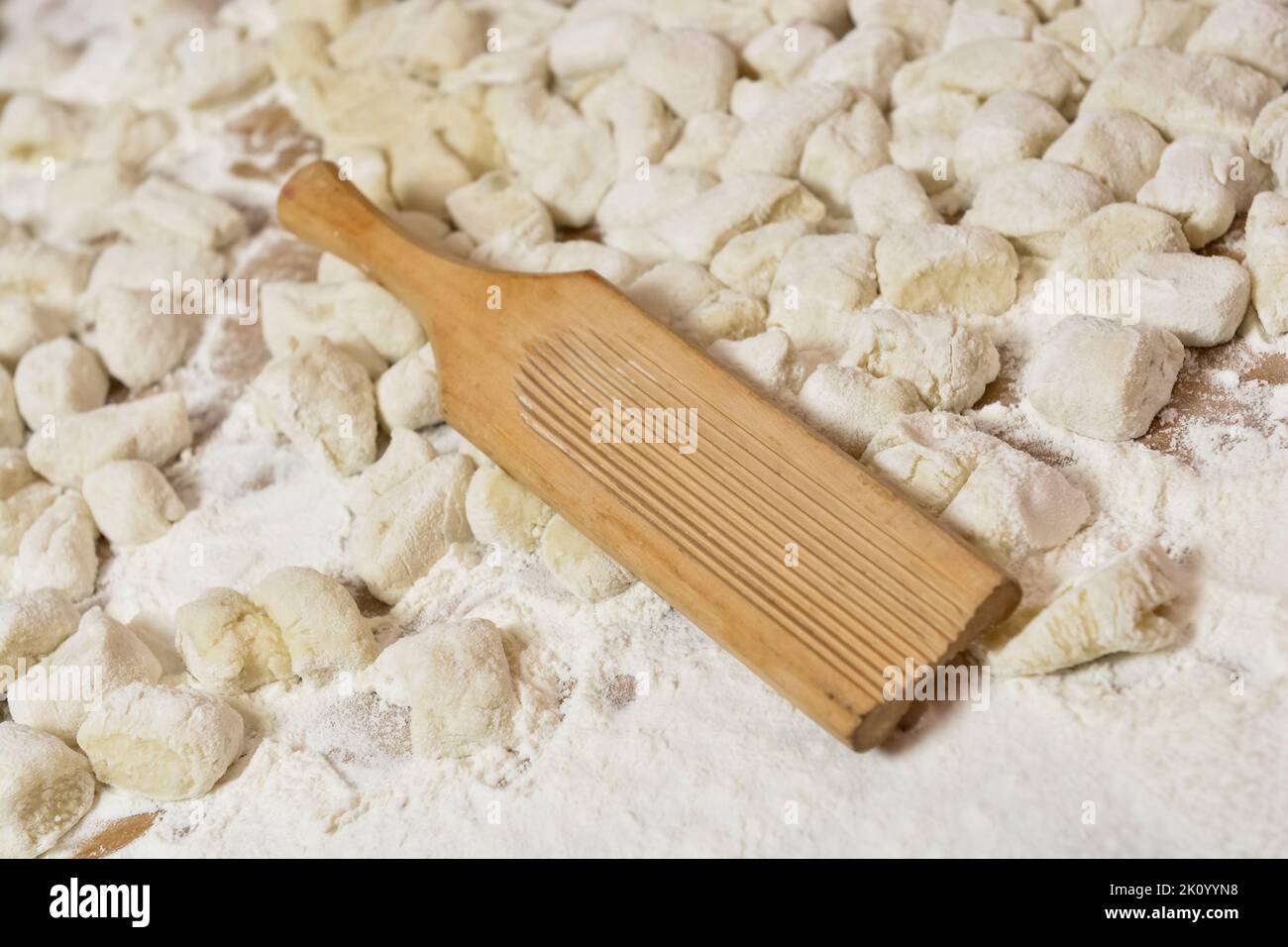 Traditional Italian food, made in Argentina Stock Photo - Alamy