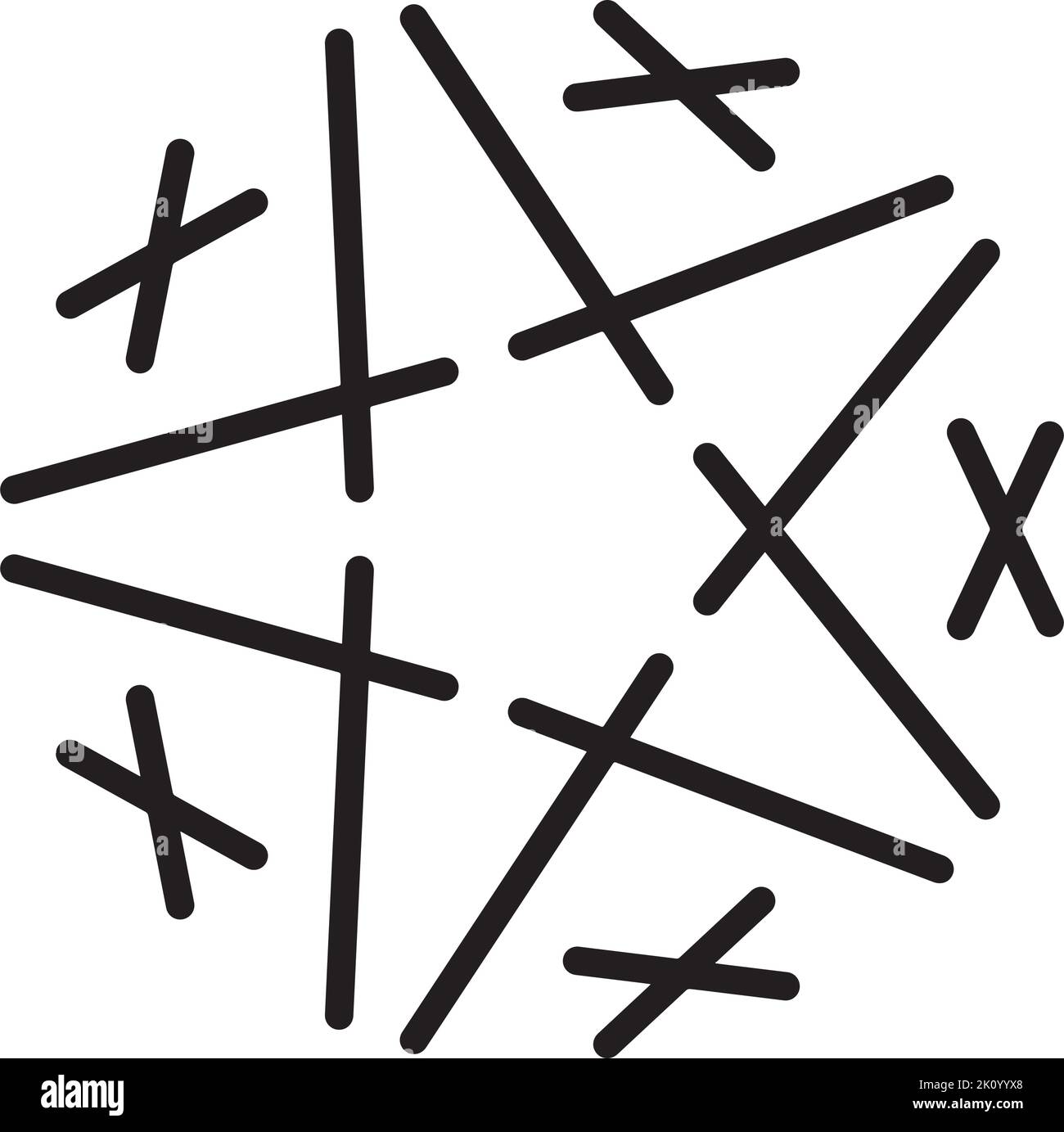 Abstract shape vector art design element modern and contemporary ...