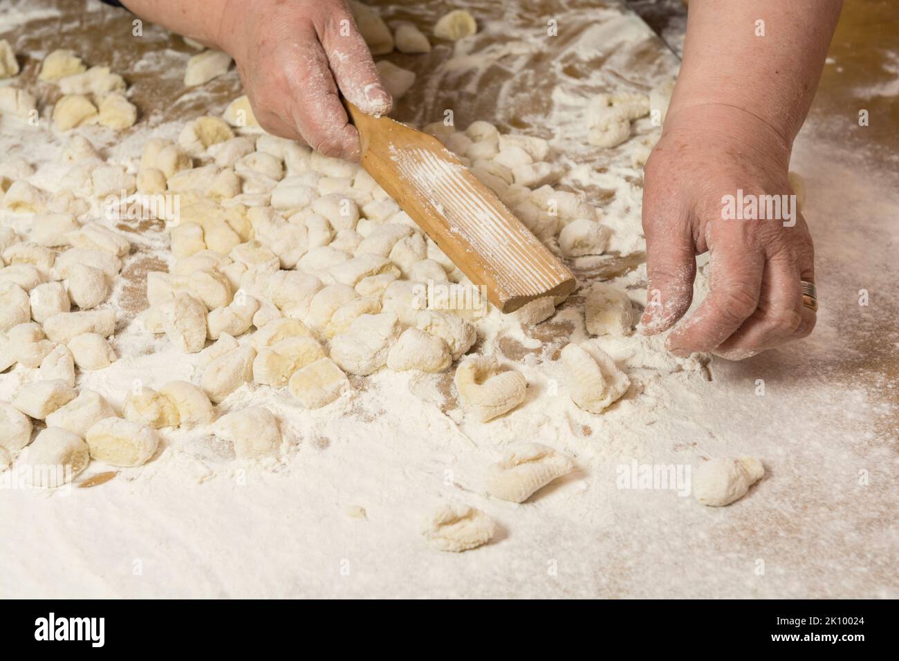 Traditional Italian food, made in Argentina Stock Photo - Alamy