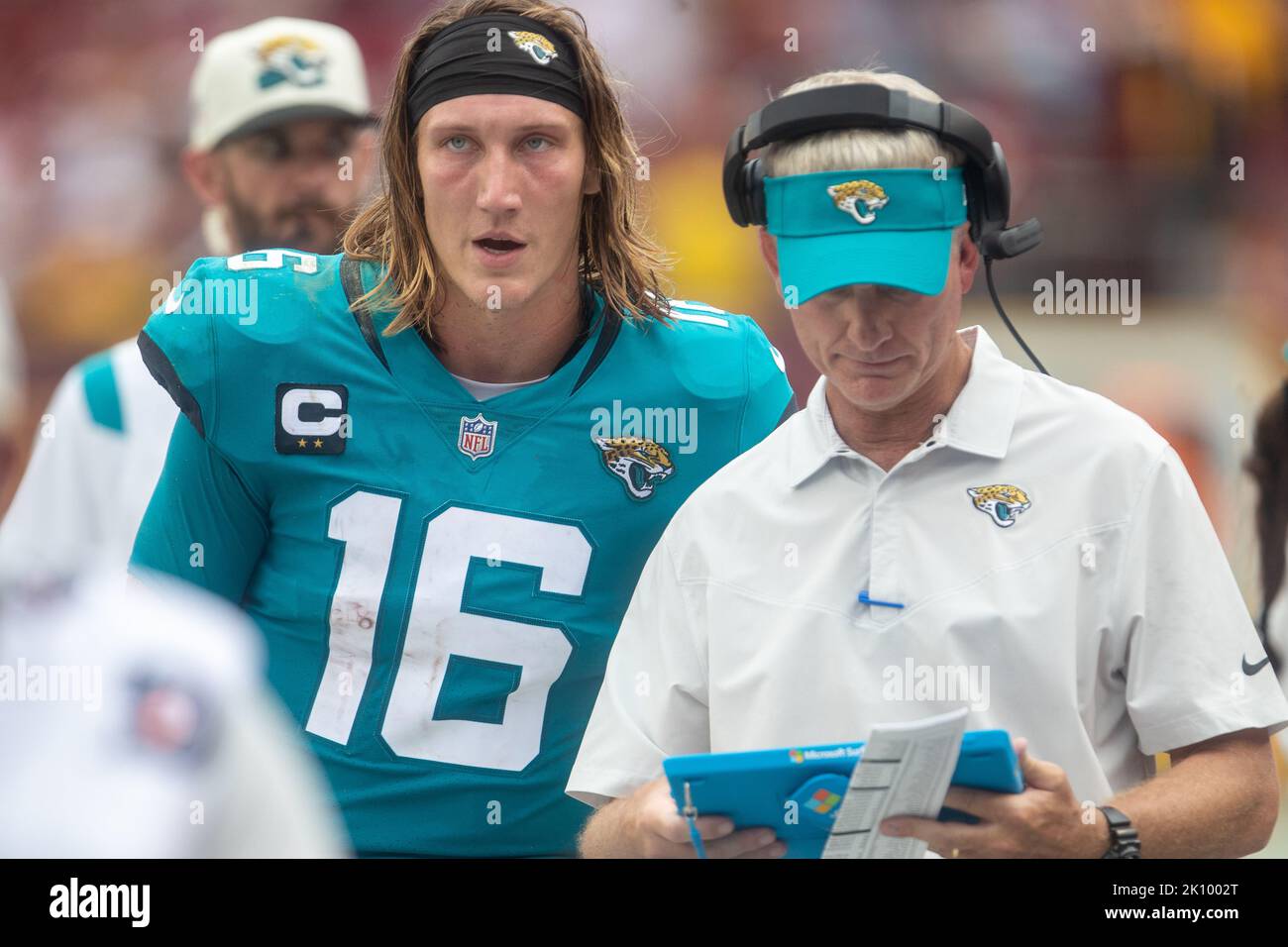 Landover, United States. 11th Sep, 2022. Jacksonville Jaguars ...