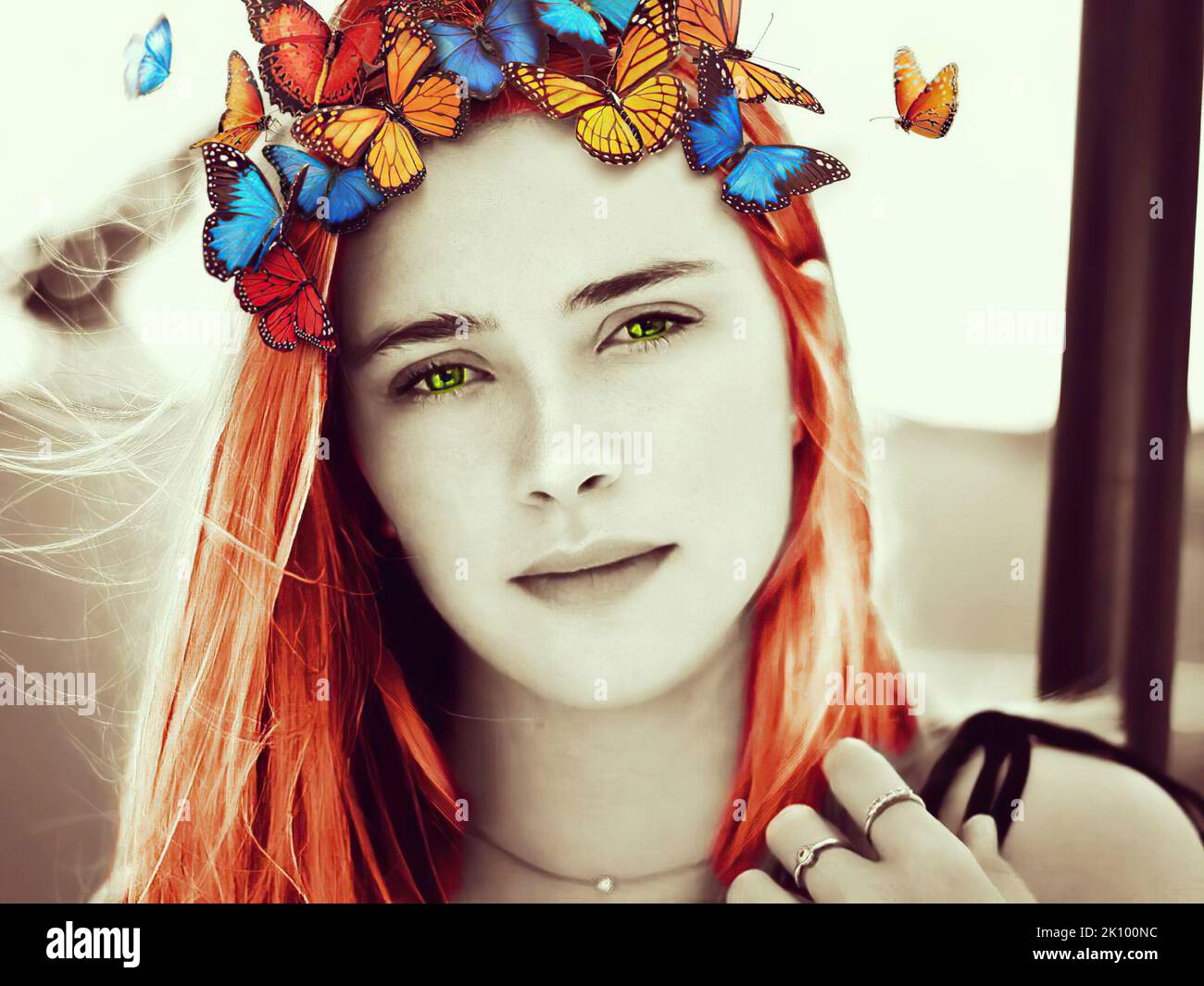 Really Pretty Green Eyes