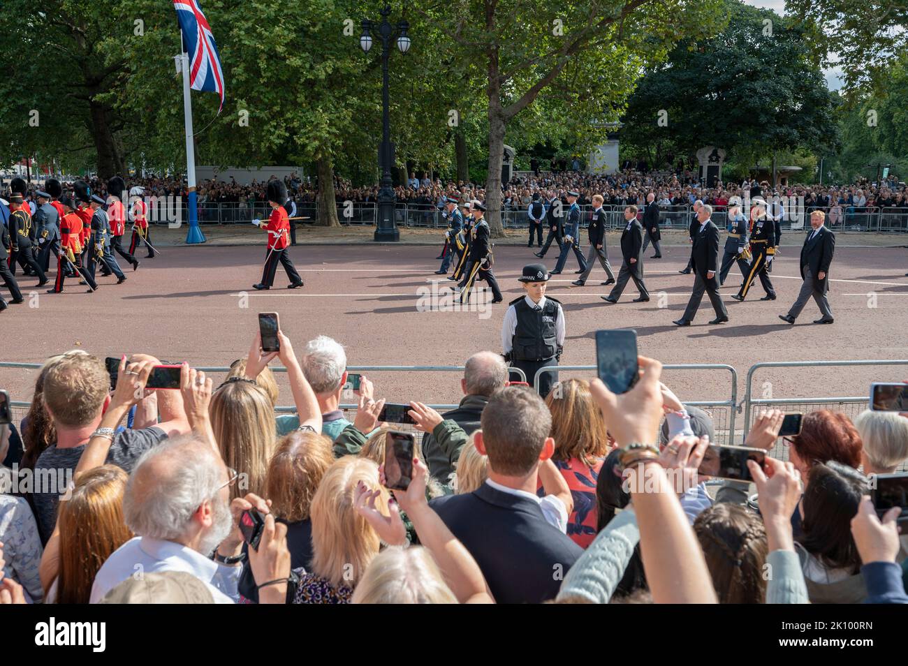 The mall funeral procession hi-res stock photography and images - Alamy
