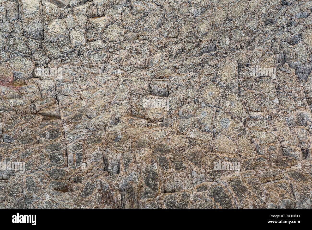 natural background, rock texture from weathered columnar basalt Stock ...