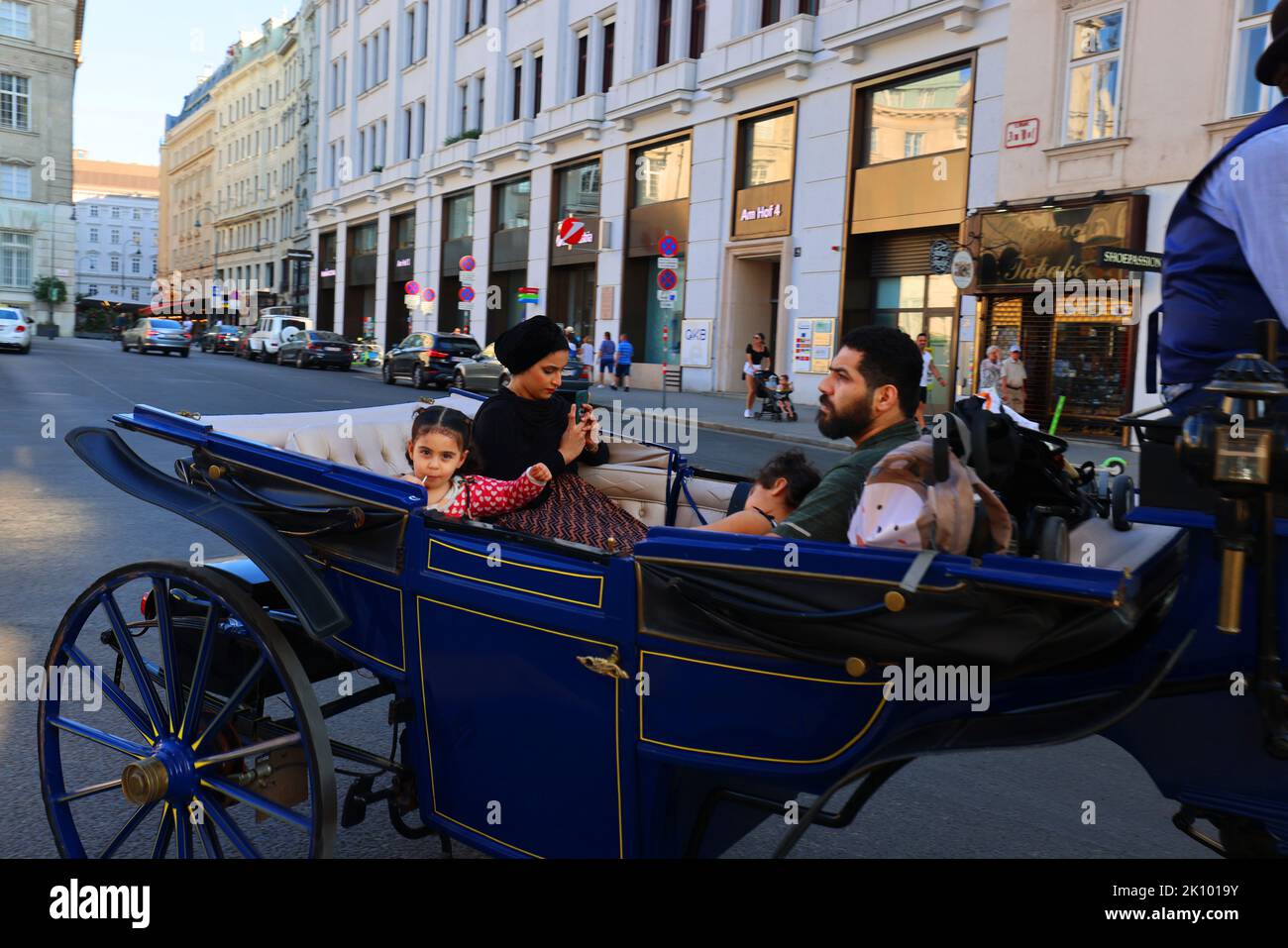 Cafe Central, Kutsche, Fiaker, Wien, Pferdekutsche oder Fiaker bei ...