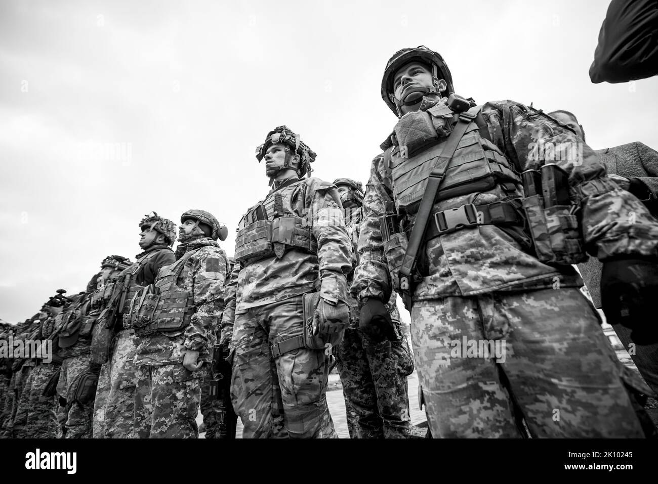 During a visit to de-occupied Izyum in the Kharkiv Region of Ukraine ...