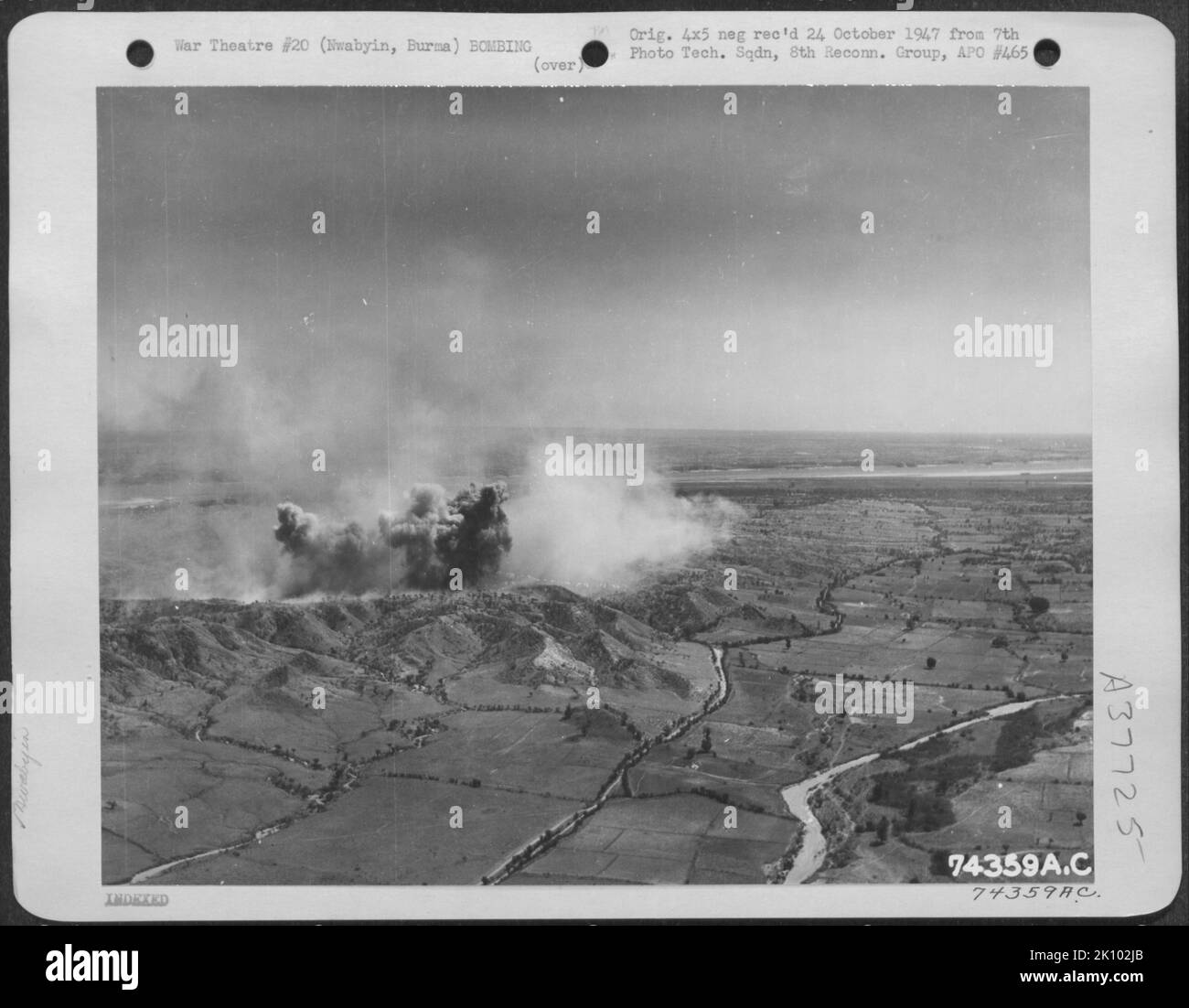 Aircraft, Burma, India & Bombing Stock Photo - Alamy
