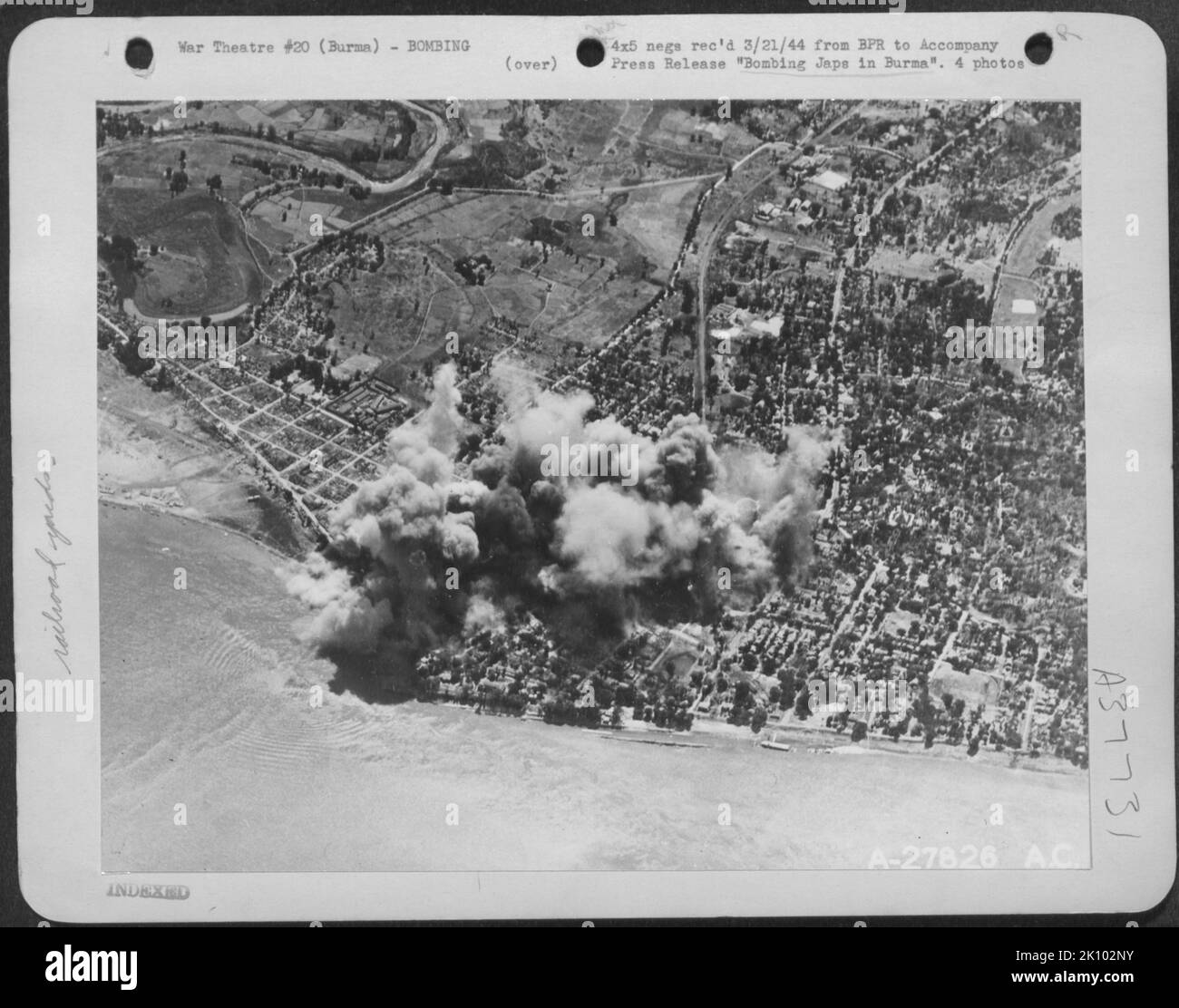 Aircraft, Burma, India & Bombing Stock Photo - Alamy