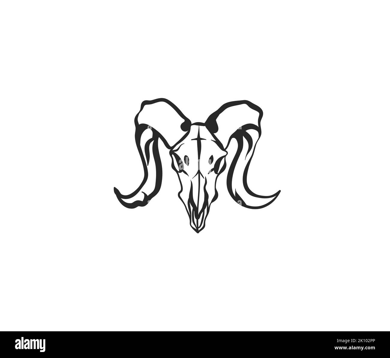 Hand drawn vector abstract stock flat graphic illustration with logo ...