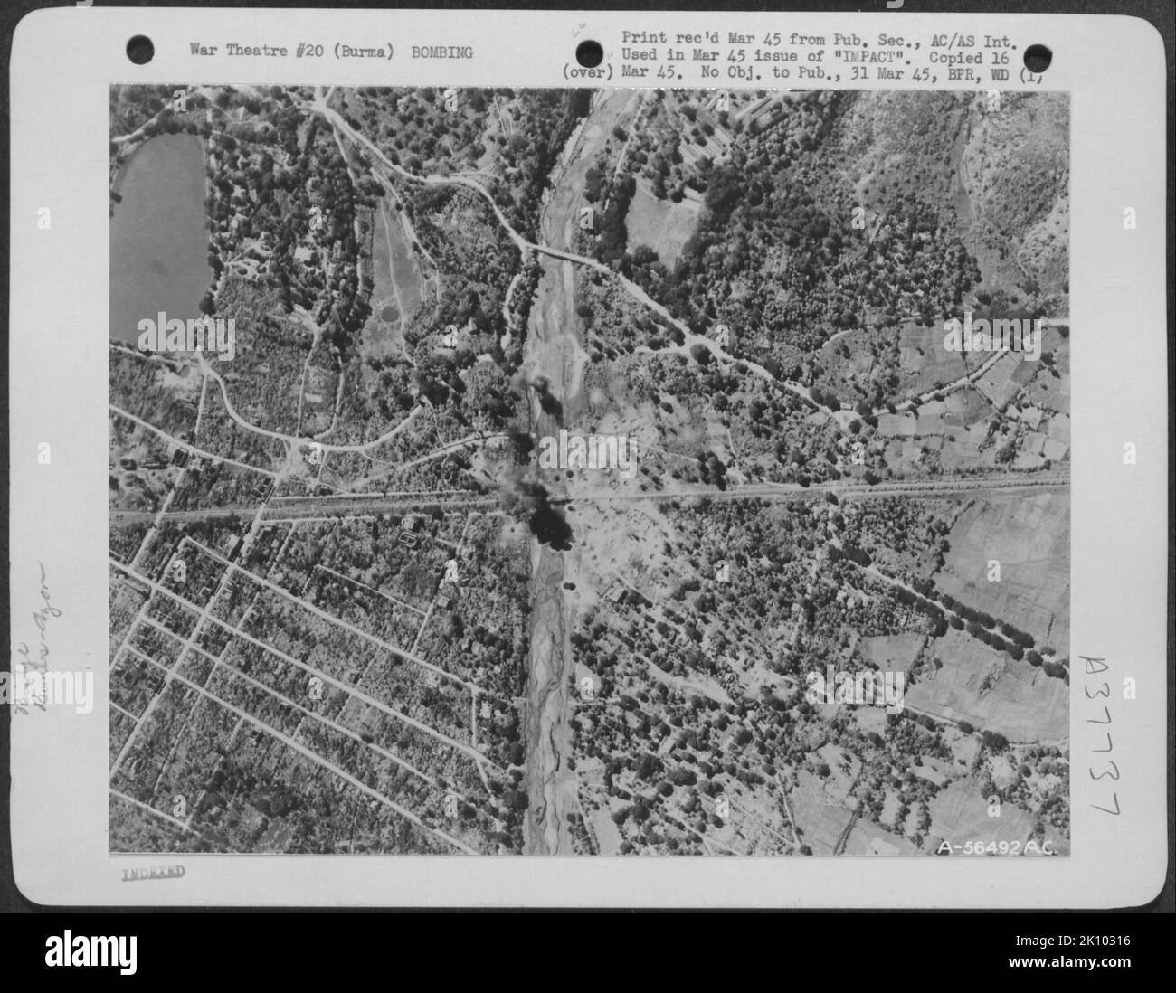 Aircraft, Burma, India & Bombing Stock Photo - Alamy