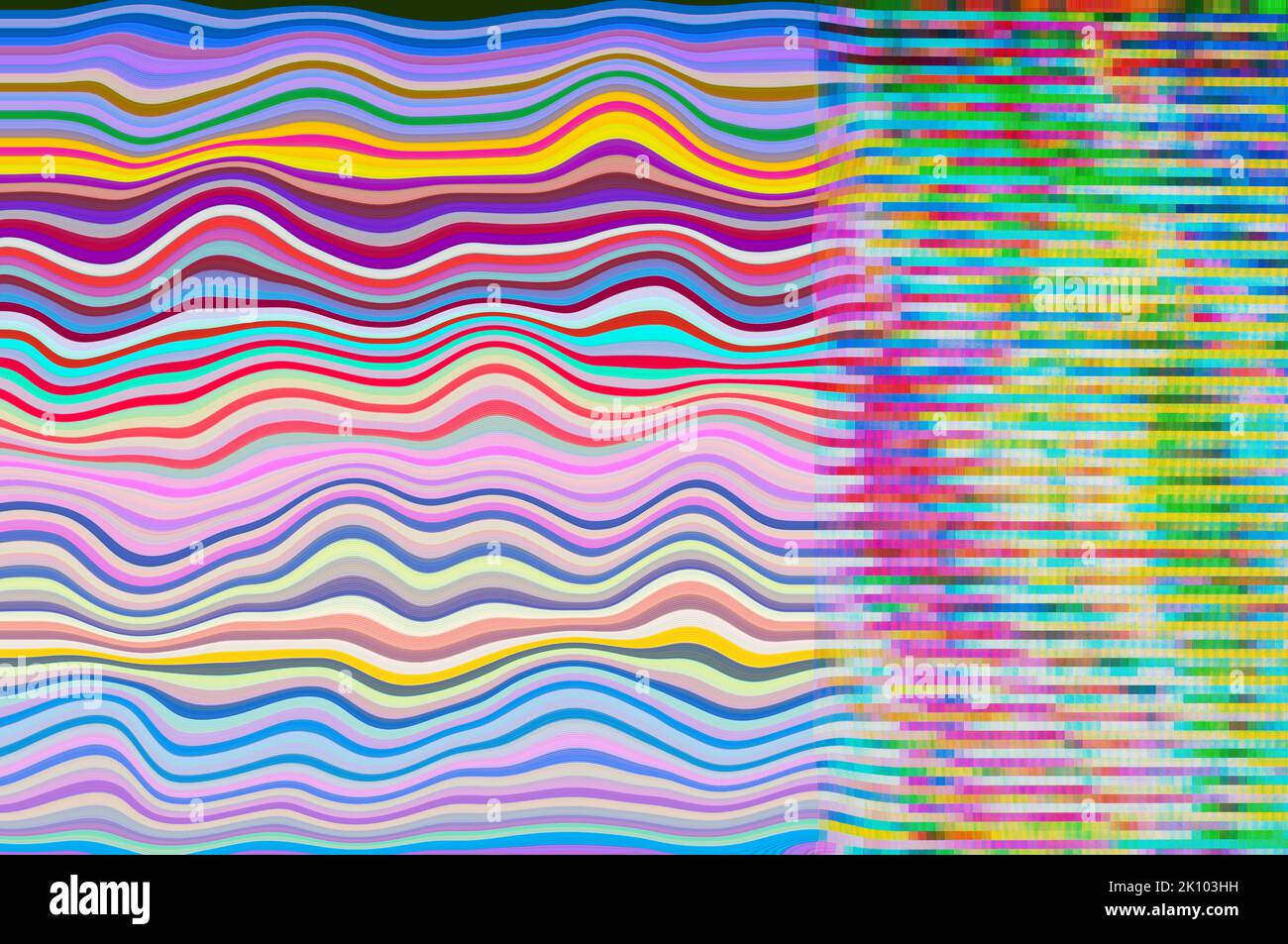 Abstract minimalistic background of a digital wave pattern Stock Photo ...