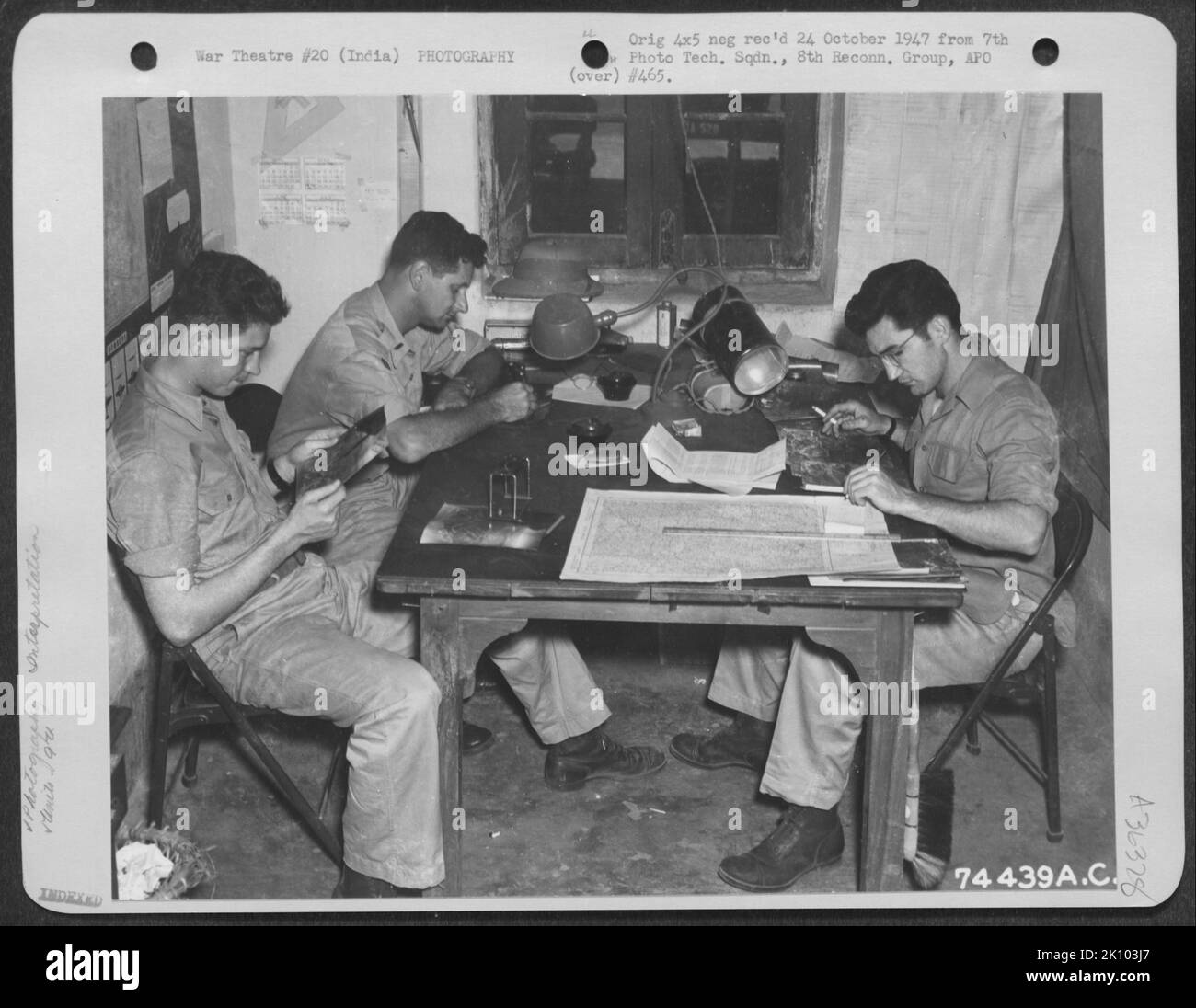 Aircraft, Burma, India &PHOTOGRAPHY, Operations &MAPPING War Stock ...