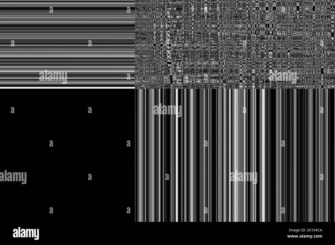 Abstract minimalistic background of a digital stripe pattern Stock ...