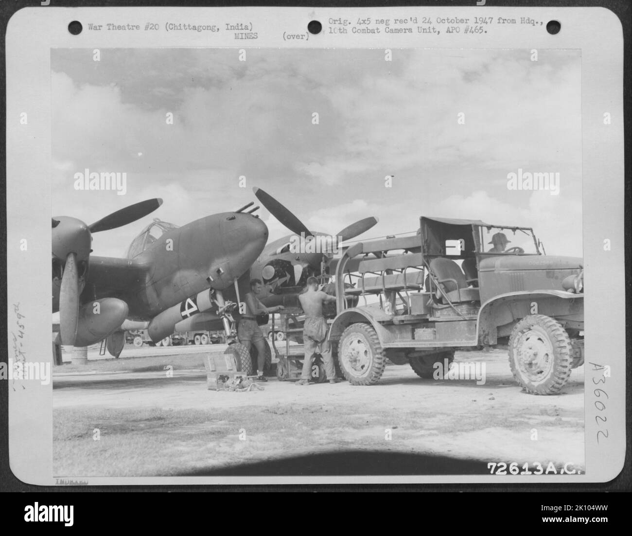 Aircraft, Burma, India &MINES(BOMBS) War Stock Photo - Alamy
