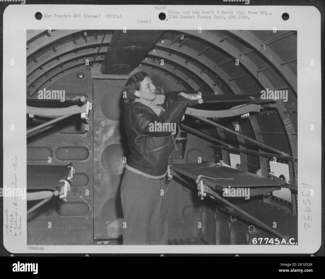 Aircraft, Burma, India &MEDICAL, EVACUATION,Air War Stock Photo - Alamy