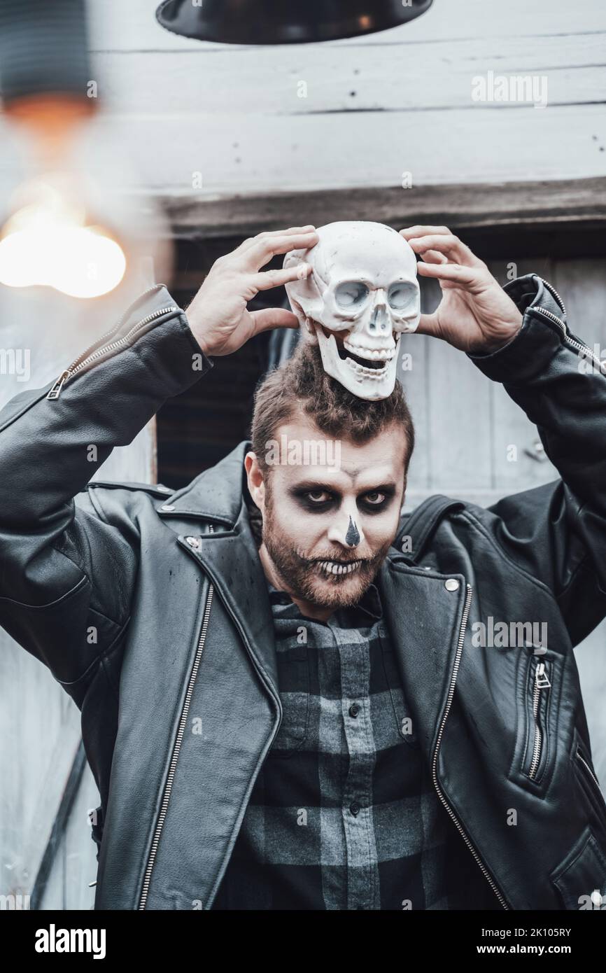 Terrifying zombie man image hi-res stock photography and images - Alamy