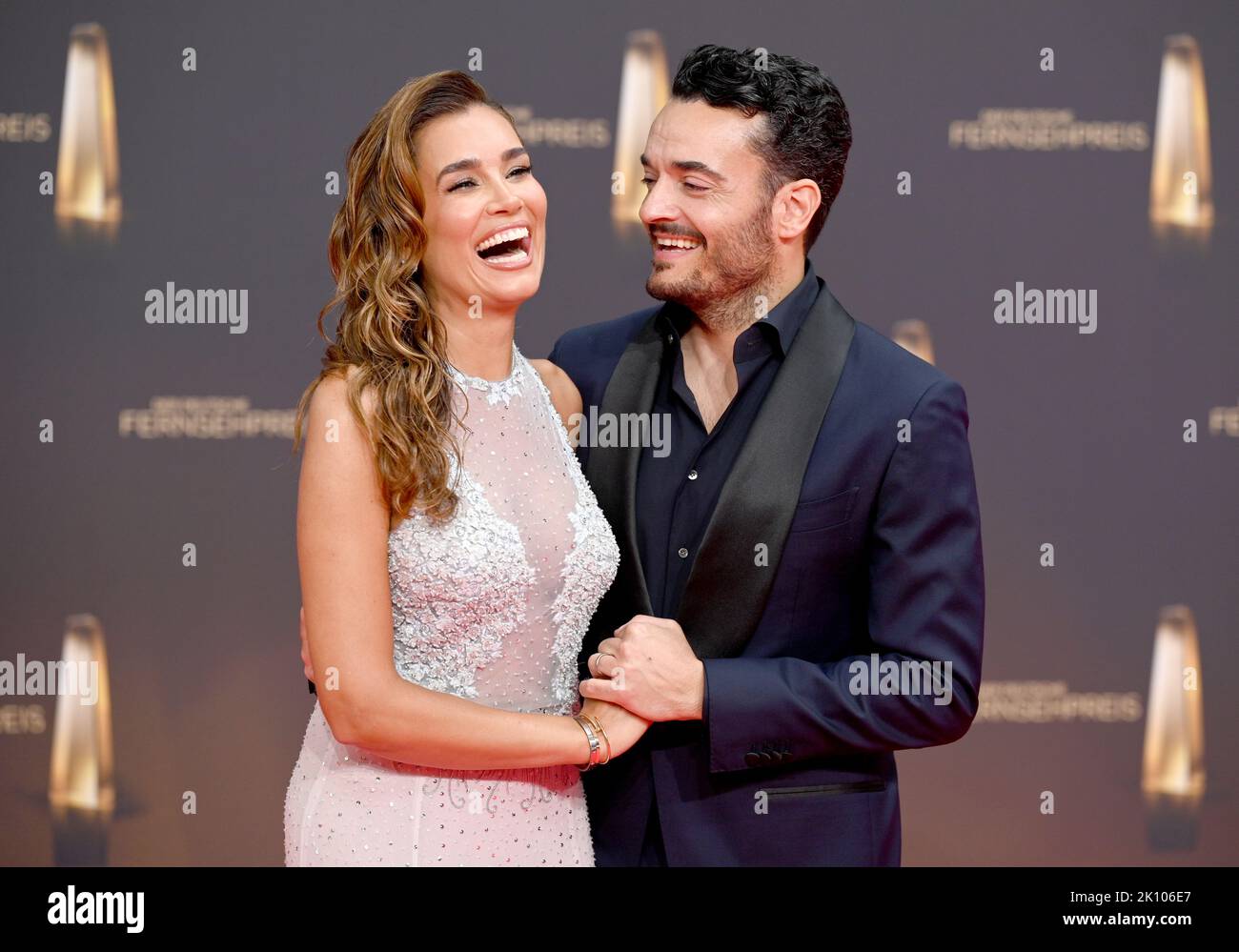 Cologne, Germany. 14th Sep, 2022. Jana Ina and Giovanni Zarrella come ...