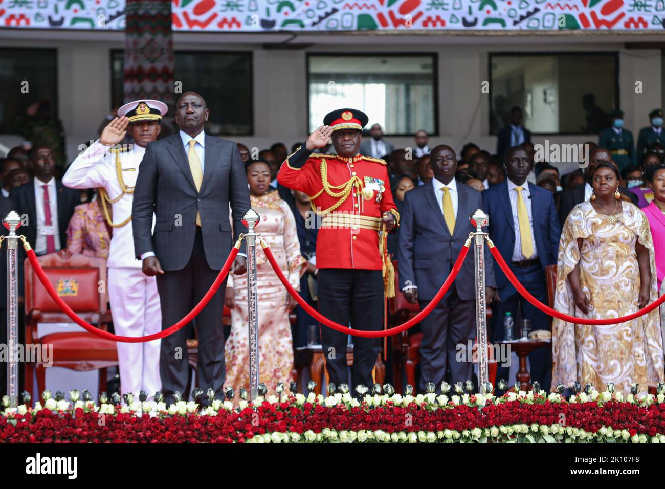 Nairobi, Kenya. 13th Sep, 2022. The 5th President of the Republic of ...