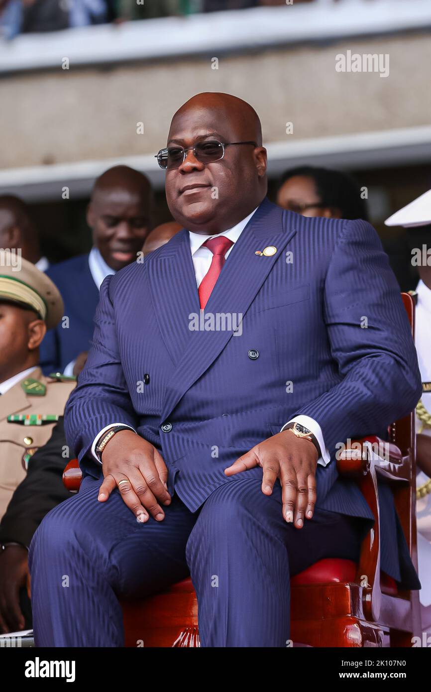 Nairobi, Kenya. 13th Sep, 2022. The President of Congo Felix Tshisekedi, one of the guests ...