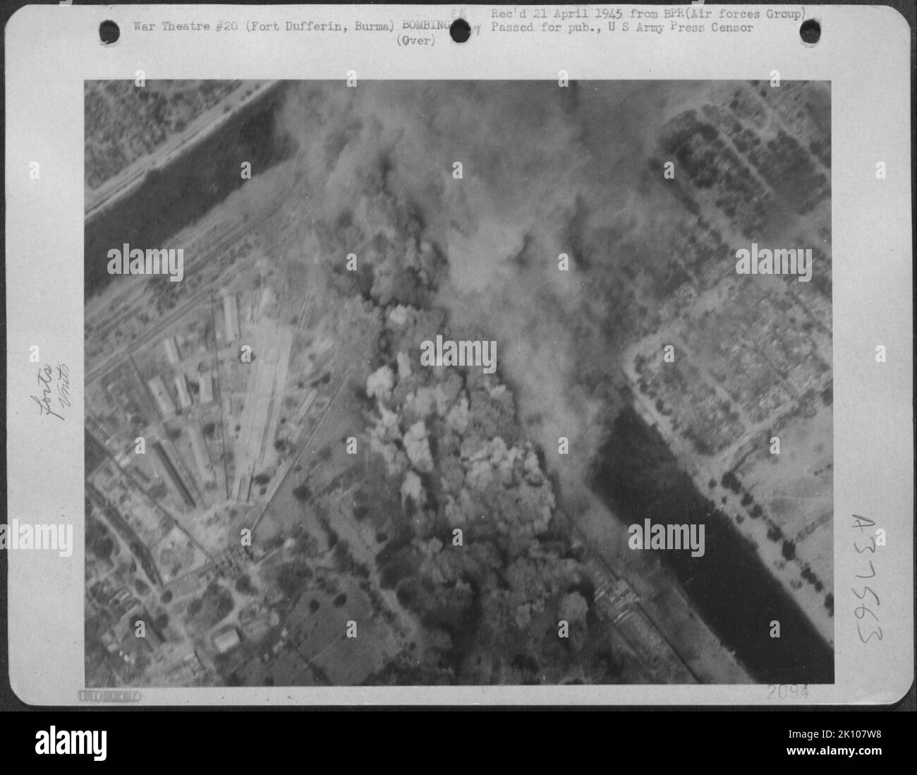 Aircraft, Burma, India & Bombing Stock Photo - Alamy