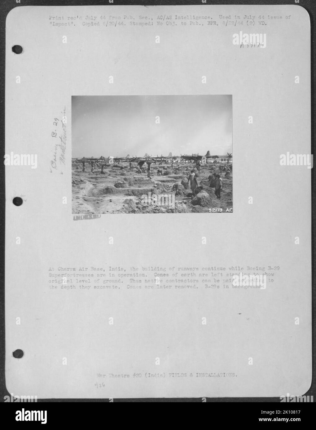 Aircraft, Burma, India &Fields & Installations,CONSTRUCTION,Air Fields ...