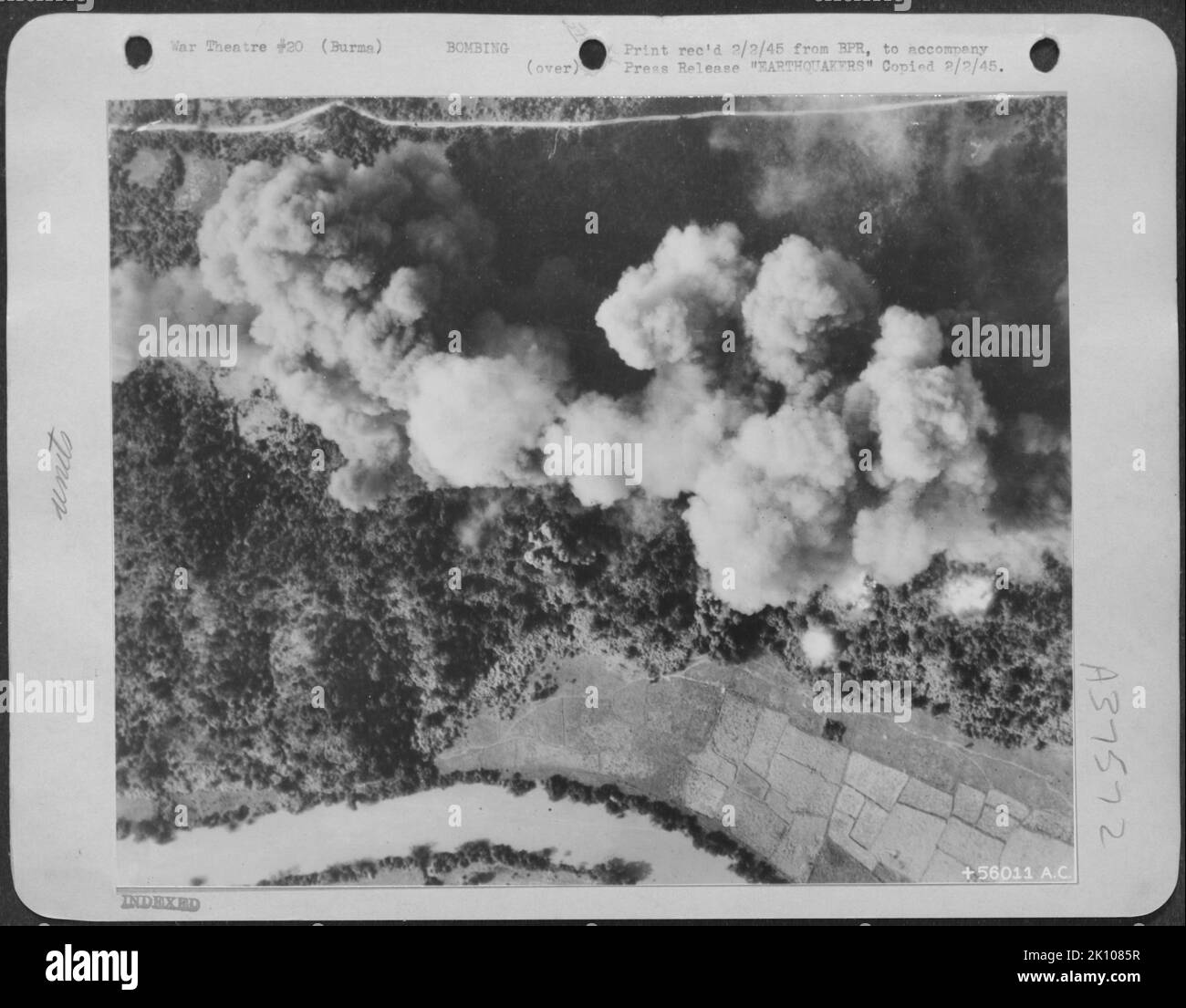 Aircraft, Burma, India & Bombing Stock Photo - Alamy