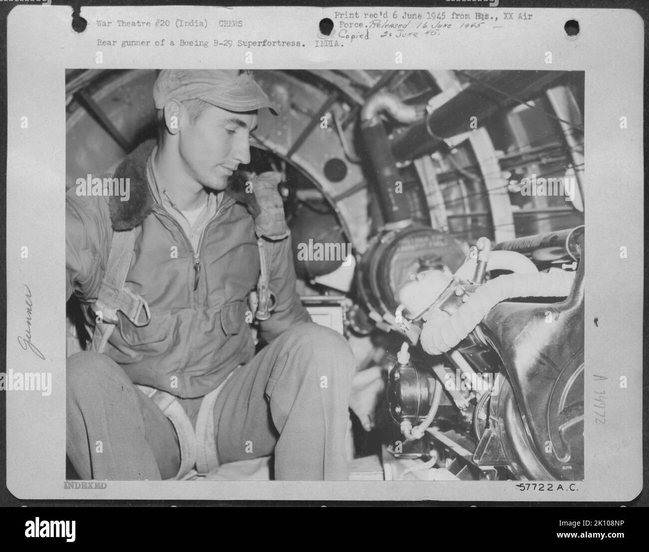 Aircraft, Burma, India &CREWS,GUNNER War Stock Photo - Alamy