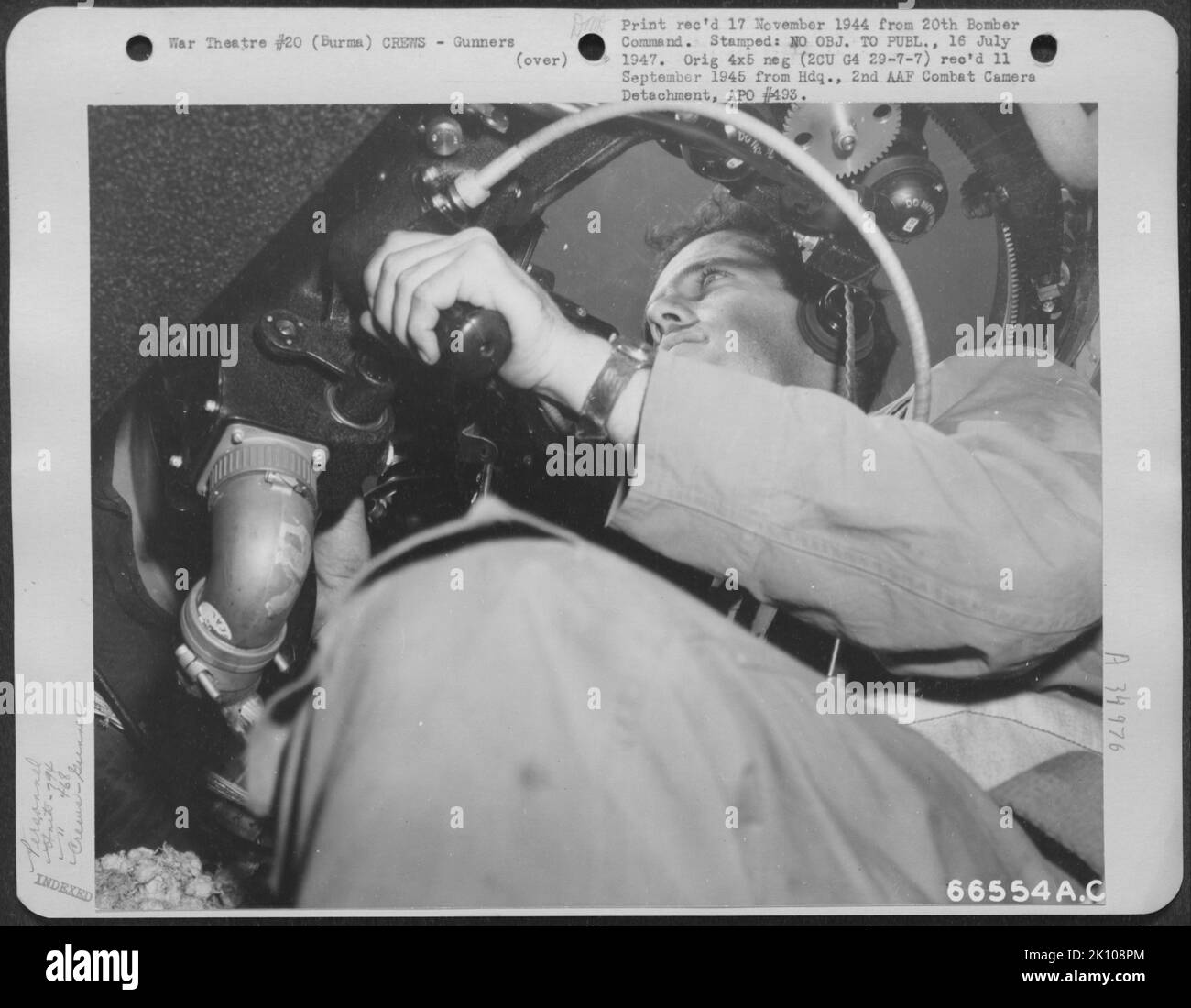 Aircraft, Burma, India &CREWS,GUNNER War Stock Photo - Alamy