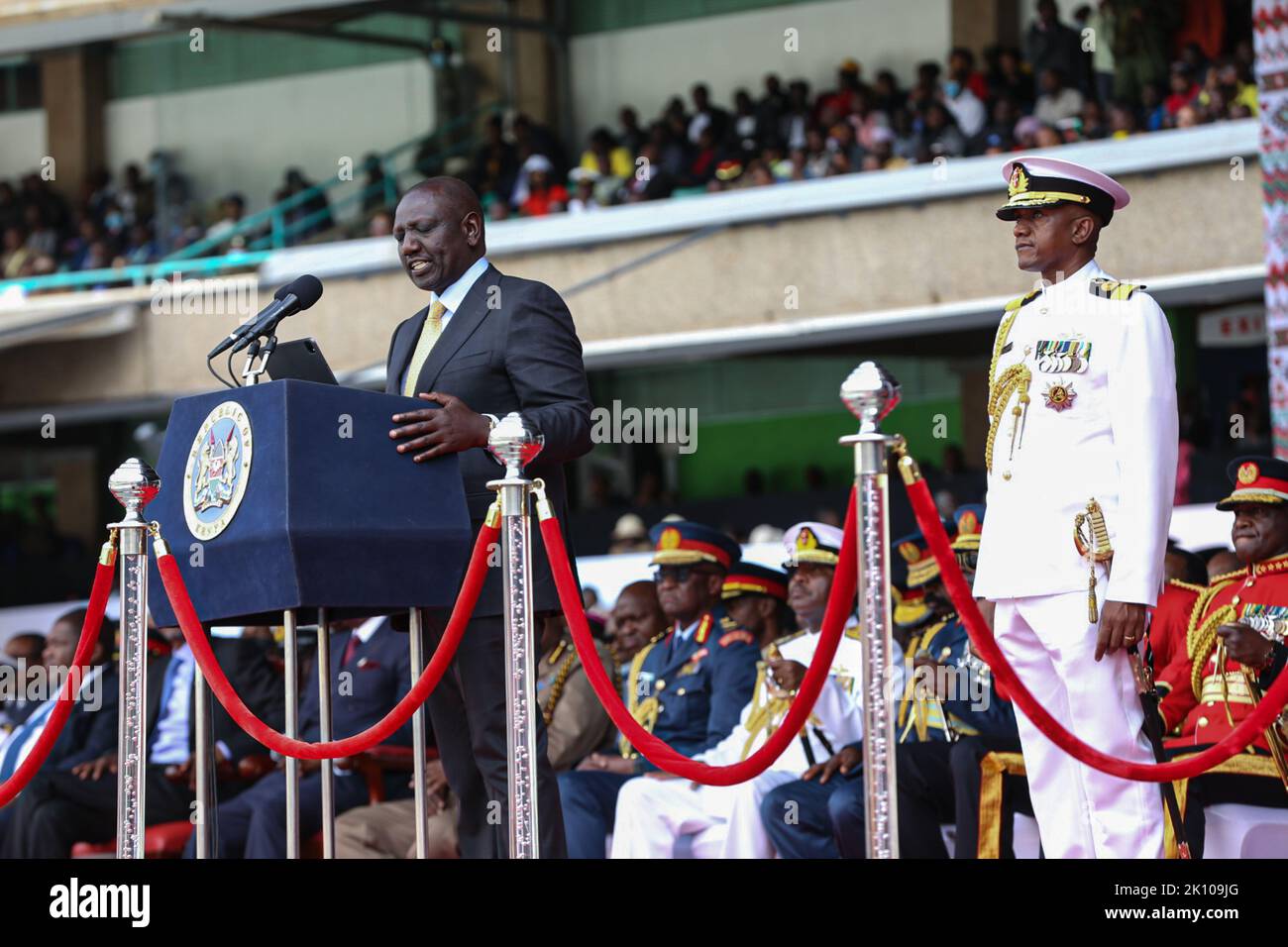 William ruto sworn in hi-res stock photography and images - Alamy