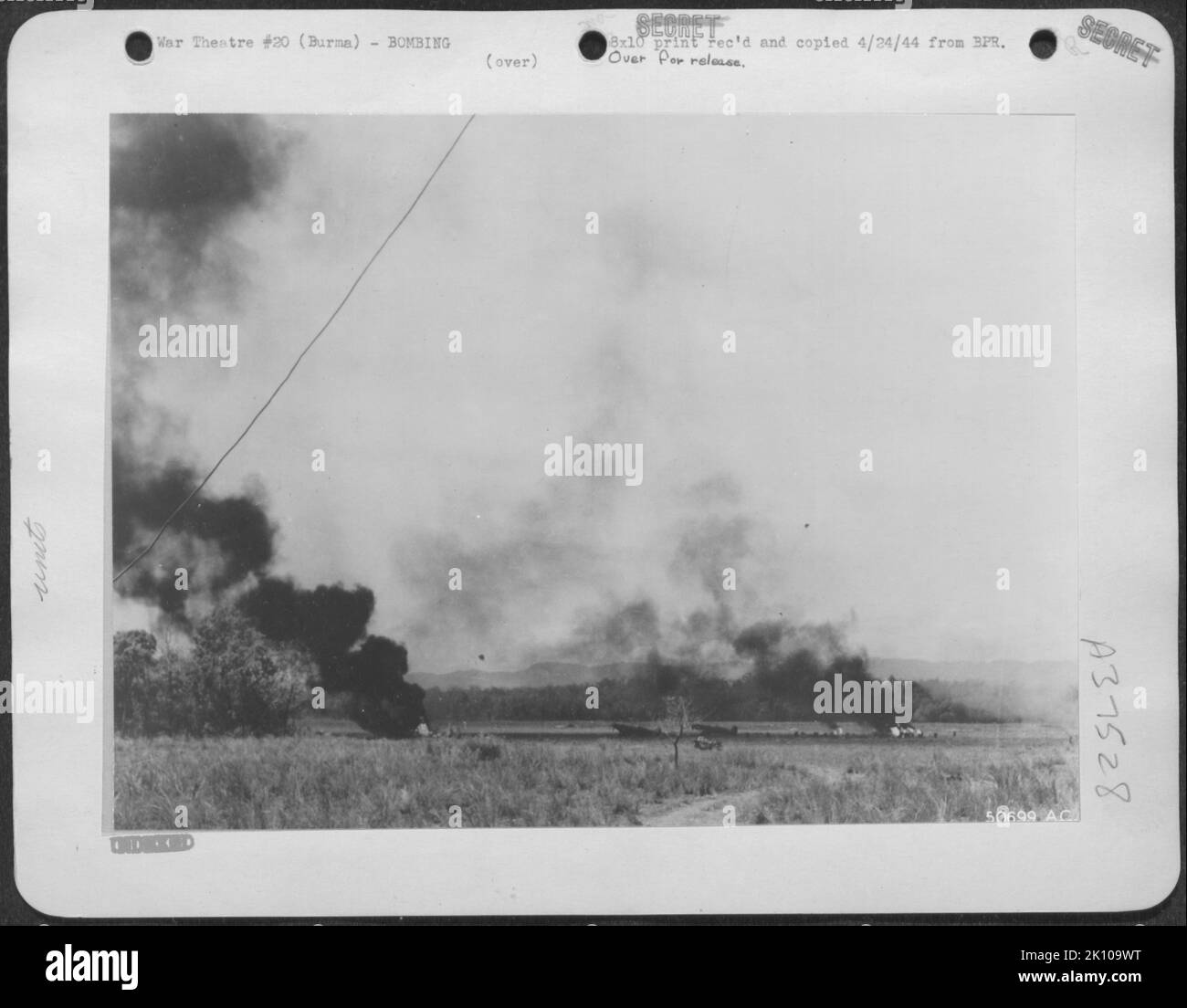 Aircraft, Burma, India & Bombing Stock Photo - Alamy