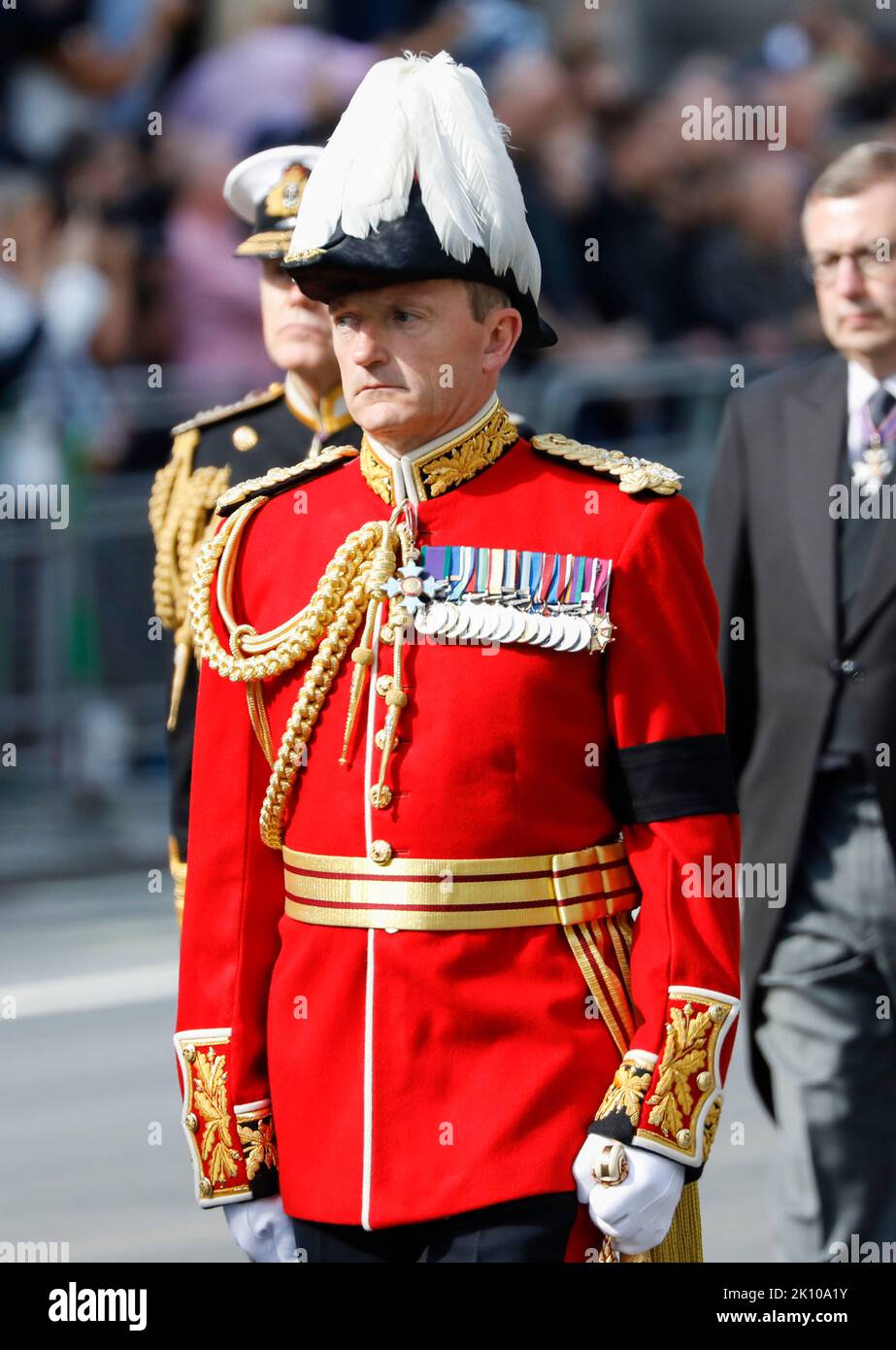 Master of The Household at Buckingham Palace, Vice Admiral Sir Anthony ...