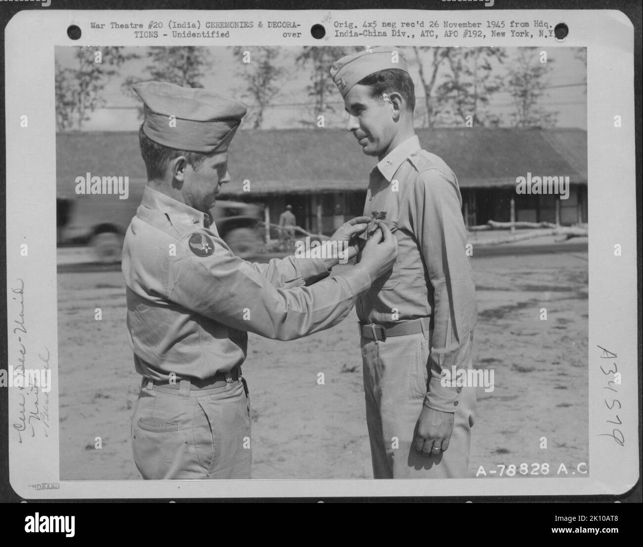 Combat and bomber aircraft decorations hi-res stock photography and ...