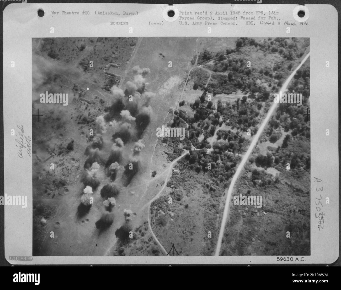 Aircraft, Burma, India & Bombing Stock Photo - Alamy