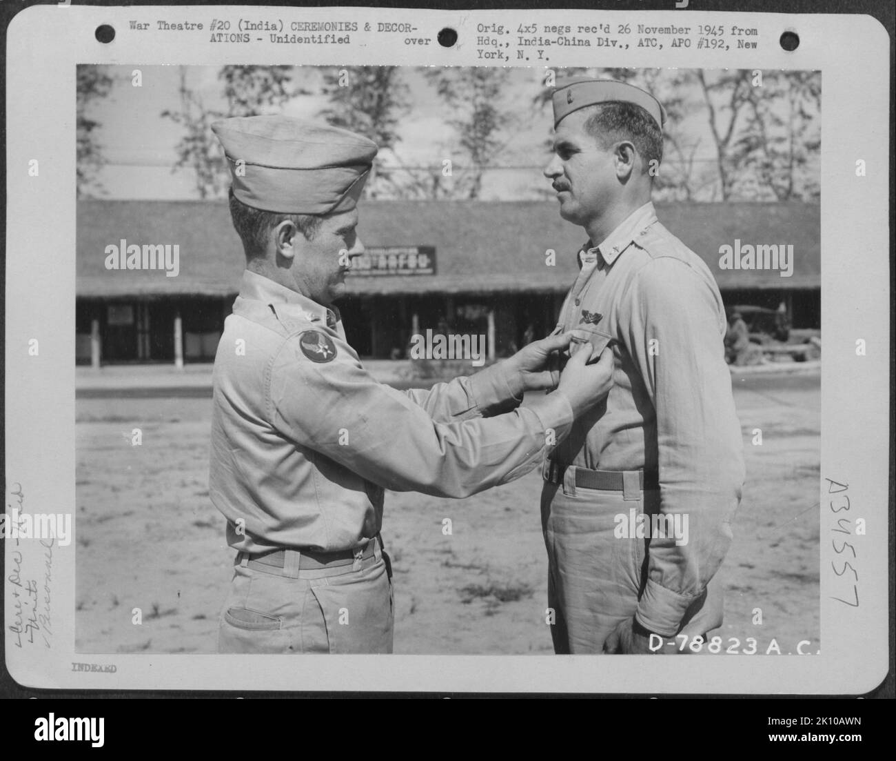 Combat and bomber aircraft decorations hi-res stock photography and ...