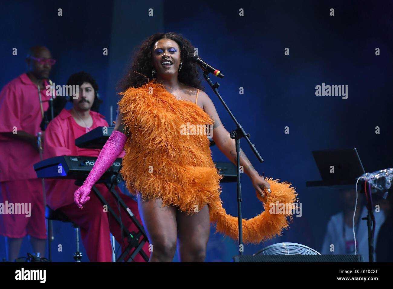 Rio de Janeiro, Brazil,September 11, 2022. Singer and actress Liniker ...