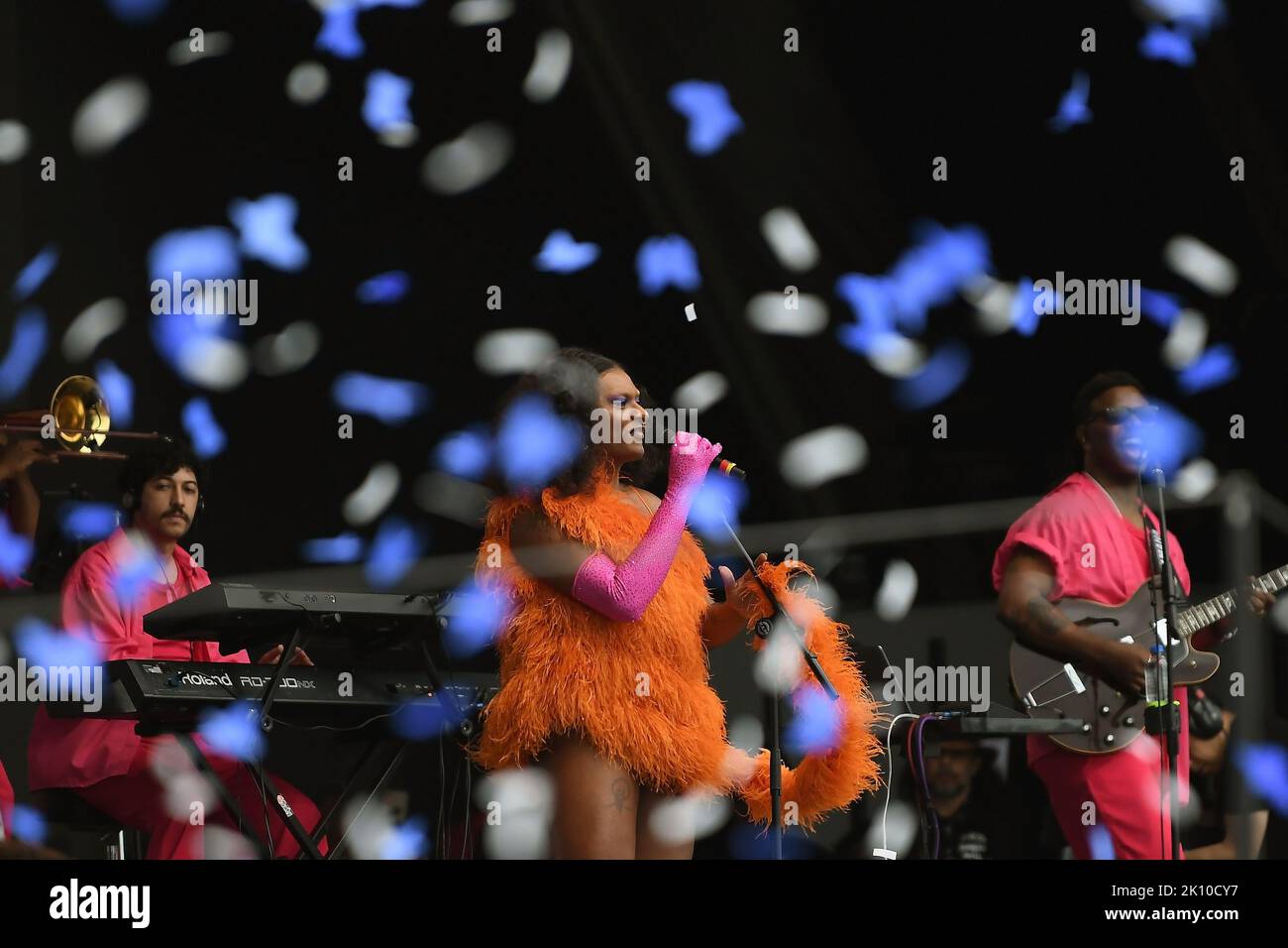 Rio de Janeiro, Brazil,September 11, 2022. Singer and actress Liniker ...
