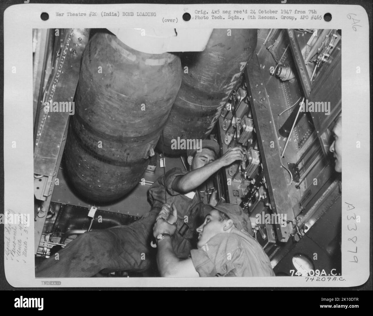 Aircraft bomb Black and White Stock Photos & Images - Alamy