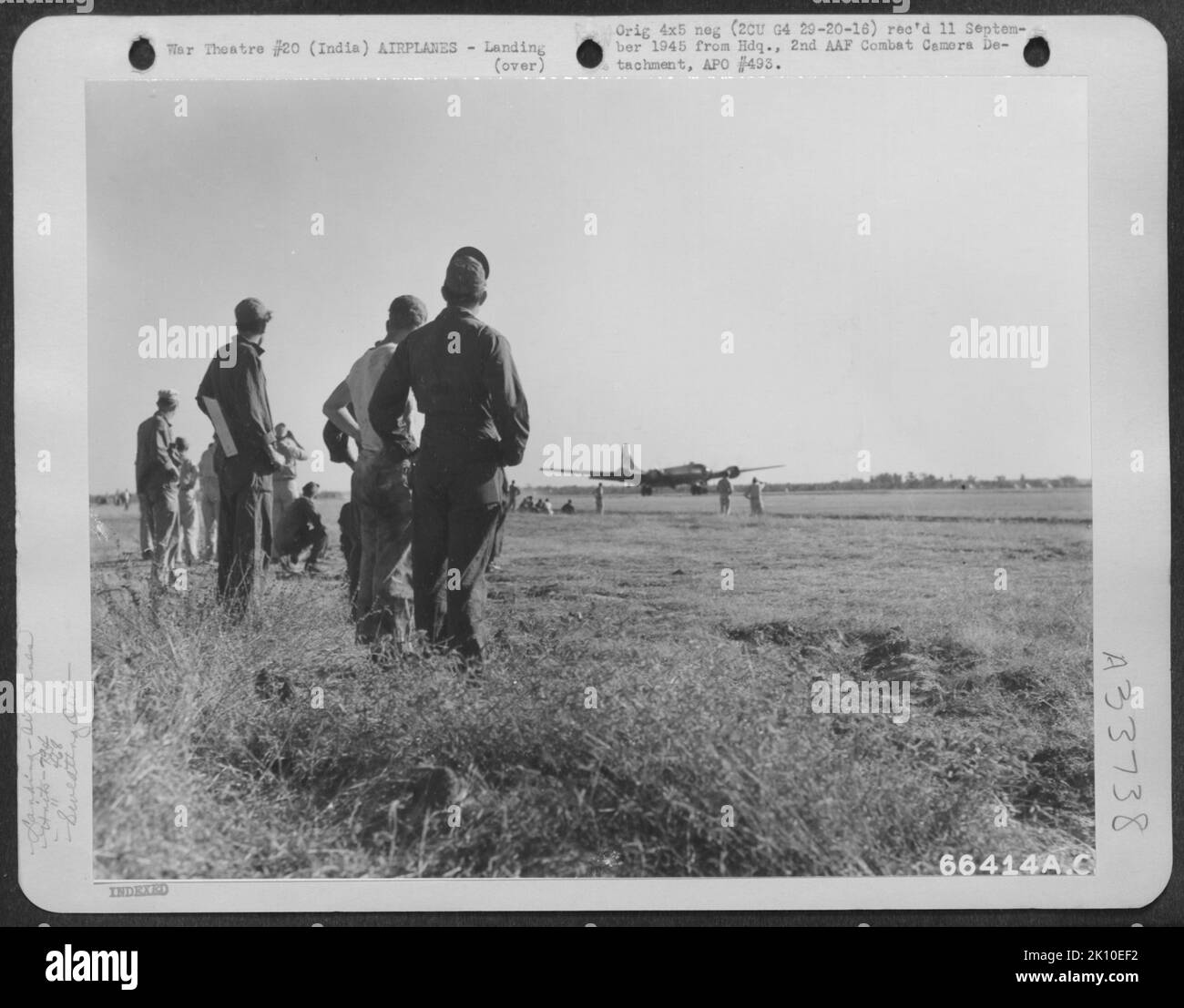 Aircraft, Burma, India &Aircraft, LANDING,BOEING War Stock Photo - Alamy