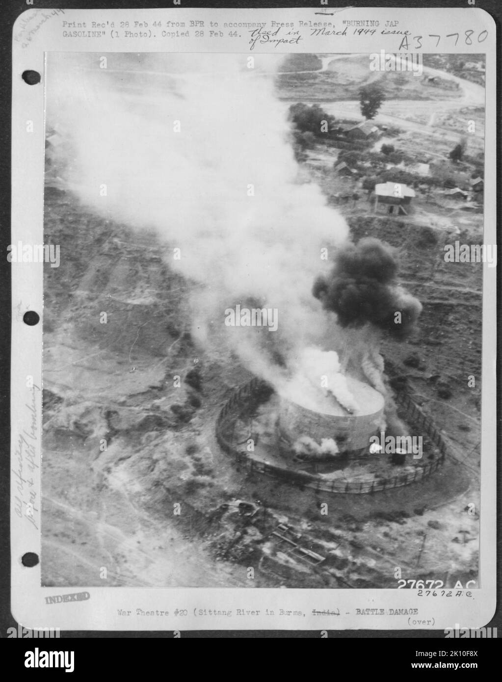 Aircraft, Burma, India & Bombing Stock Photo - Alamy