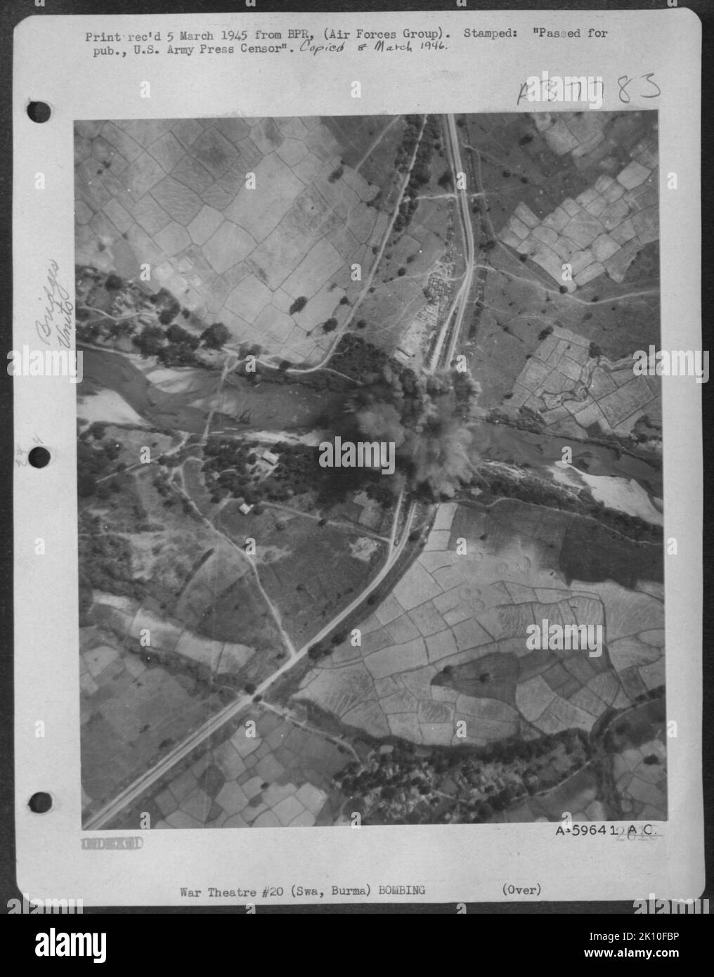 Aircraft, Burma, India & Bombing Stock Photo - Alamy