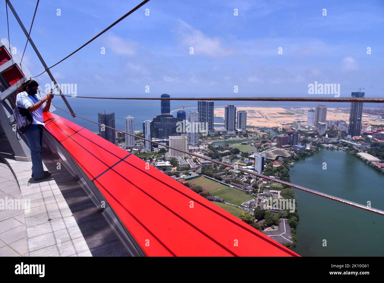 (9/12/2022) View of the Observation Deck in the Colombo Lotus Tower ...